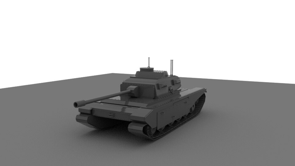 ArtStation - Tank Model