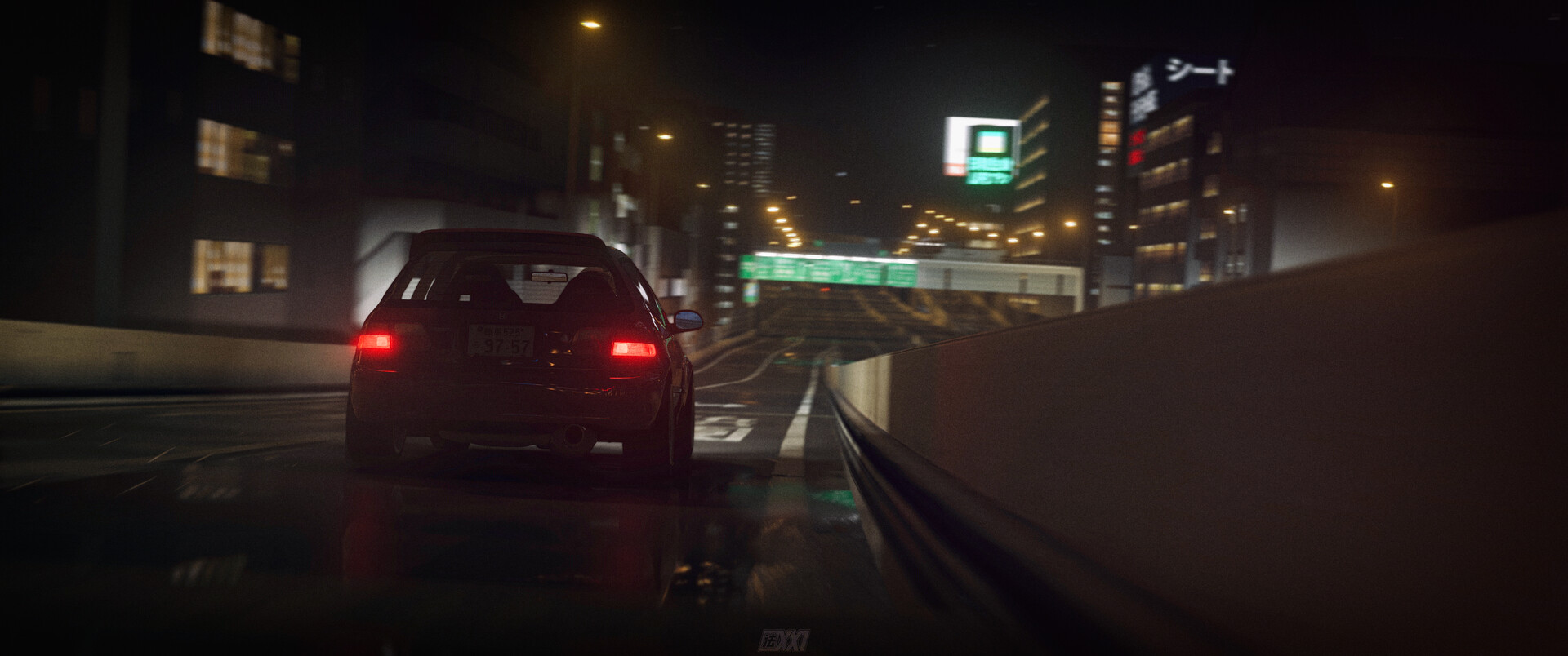 ArtStation - Wangan riders pt.V