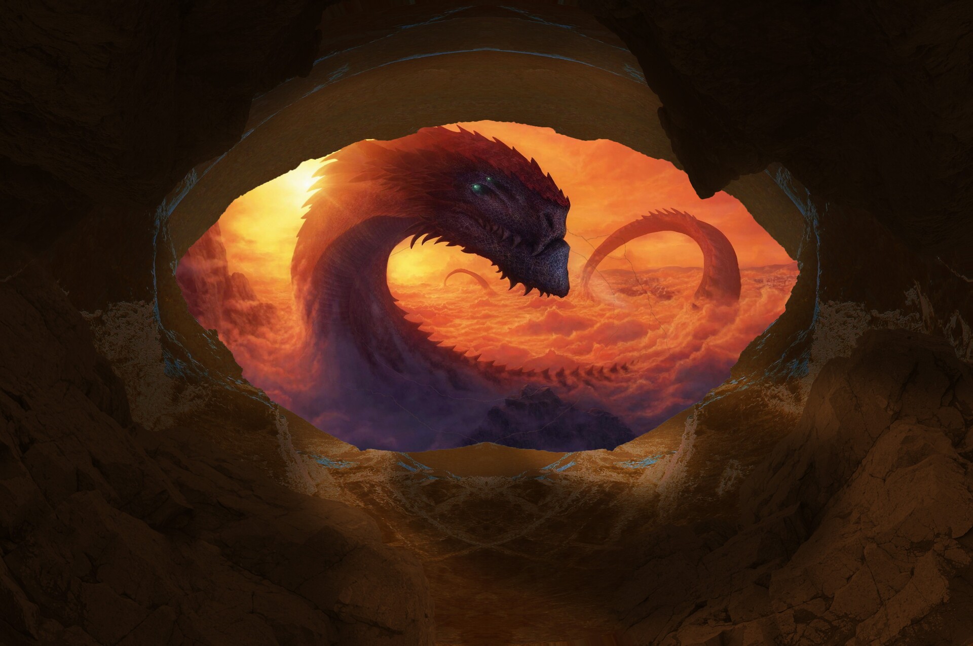 ArtStation - Dragons (hot/cold)