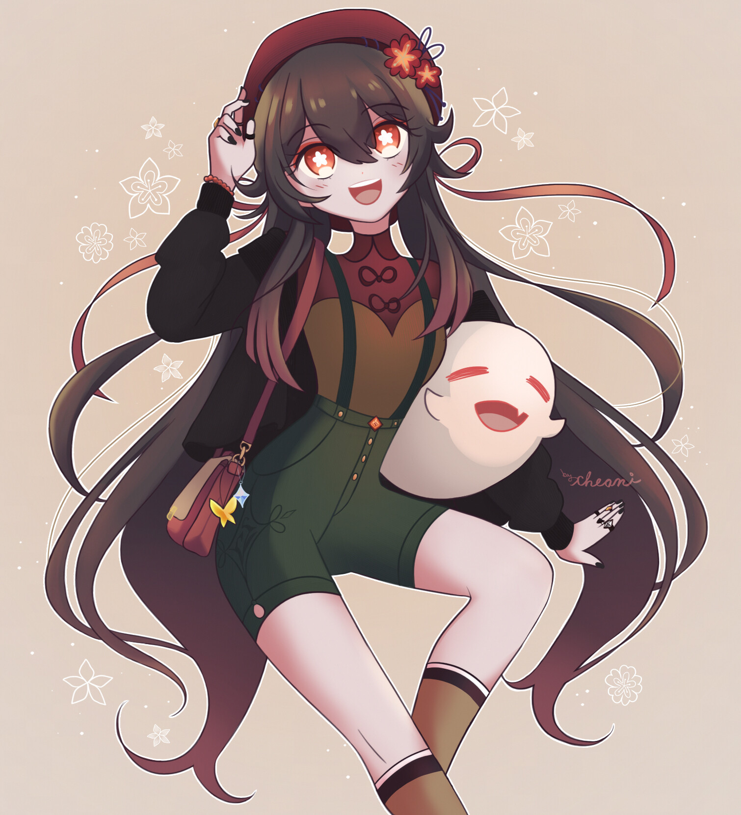 ArtStation - Hu Tao Casual outfit