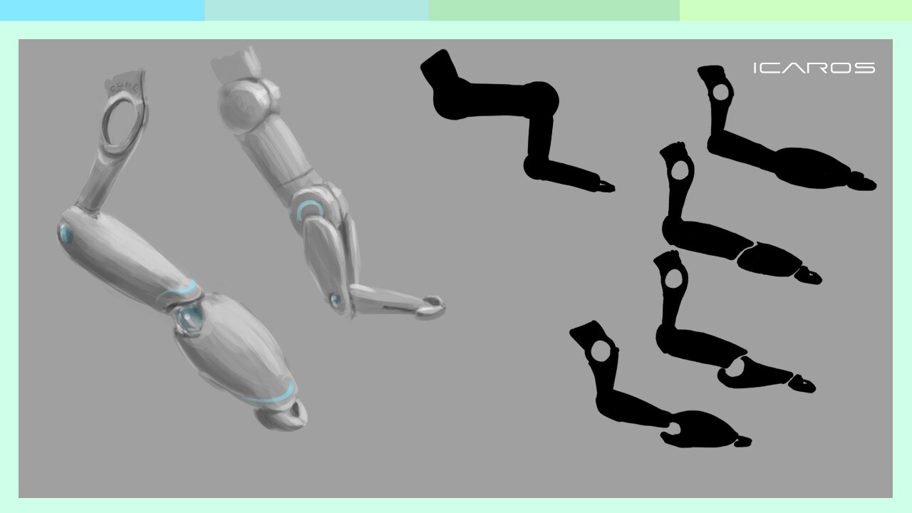 Maria Meinhardt Art - Robotic arm concept