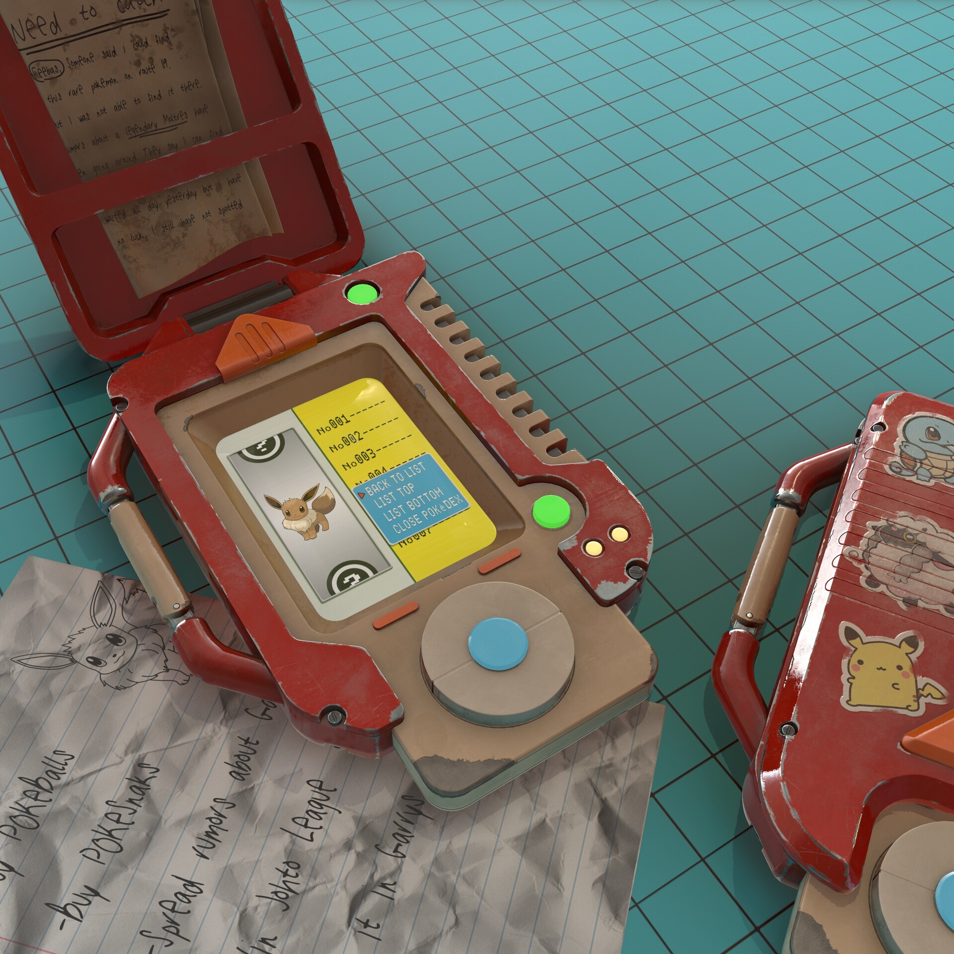 Pokemon Pokedex Johto