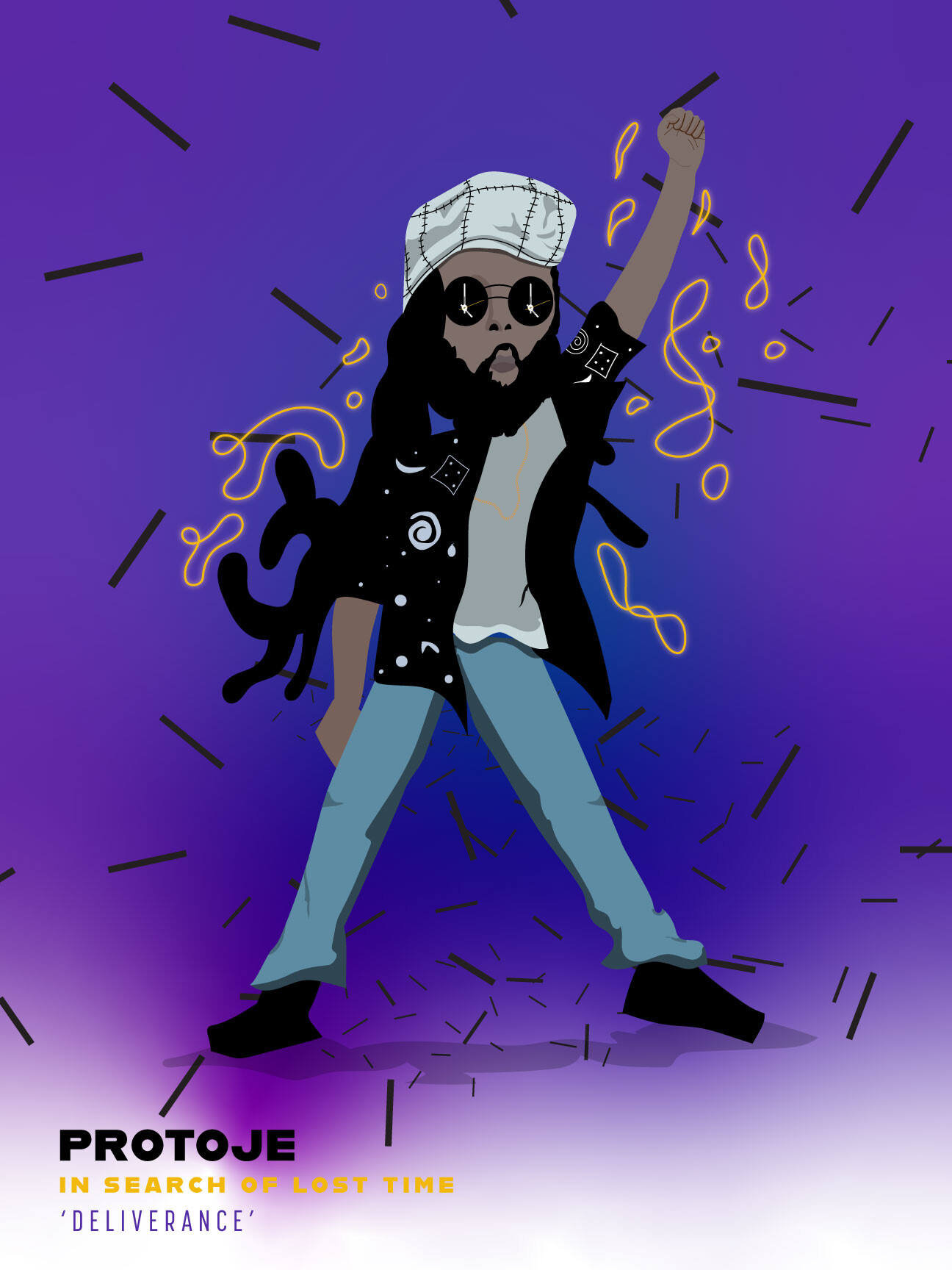 Mindblock Creative - Cover Art - 'In Search Of Lost Time' Album