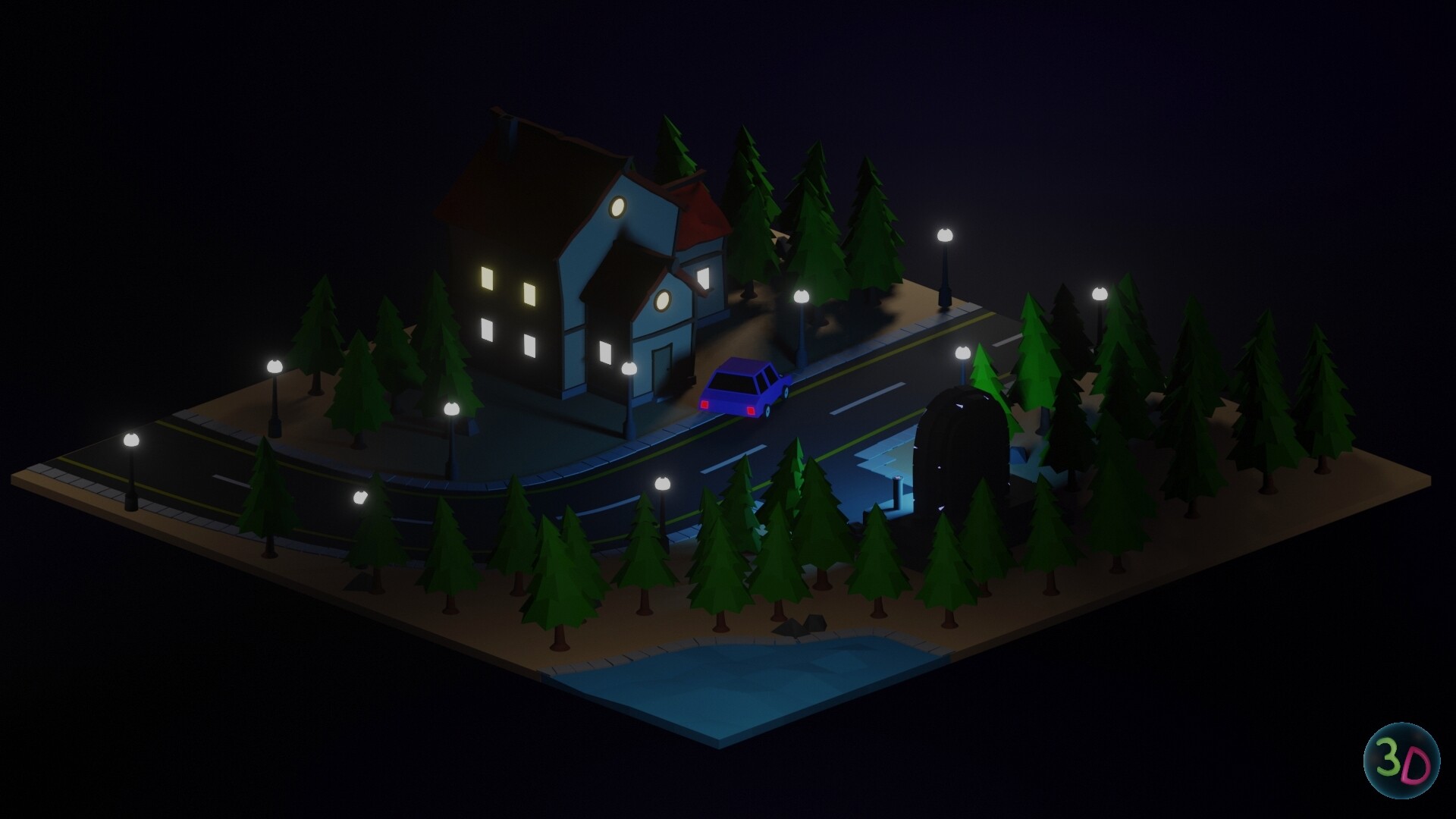 3D Bubble - Quick Portal way to fantasy world