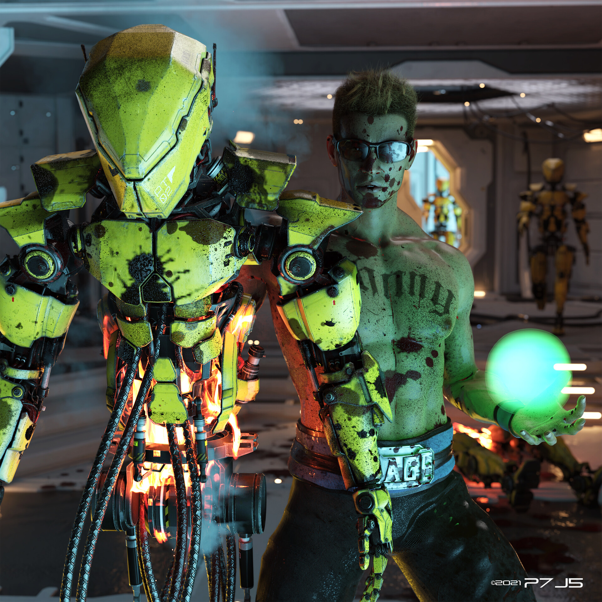 ArtStation - Johnny Cage Wins