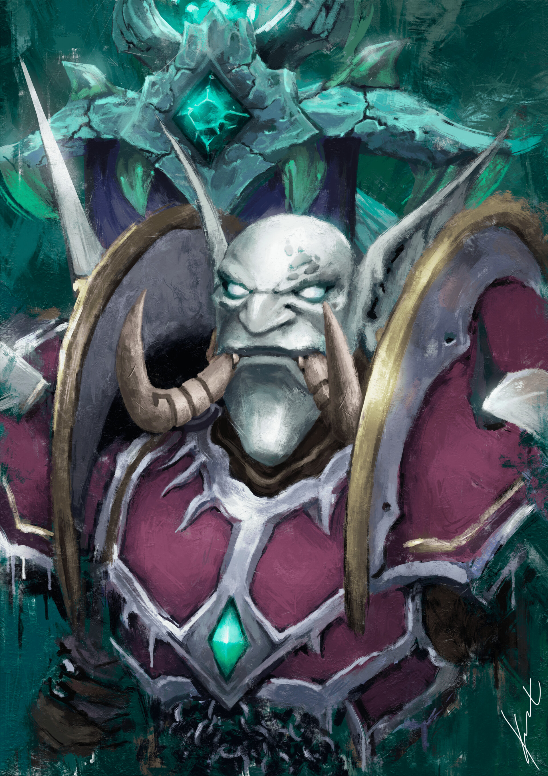 ArtStation - Character from WOW (azghul-azralon)