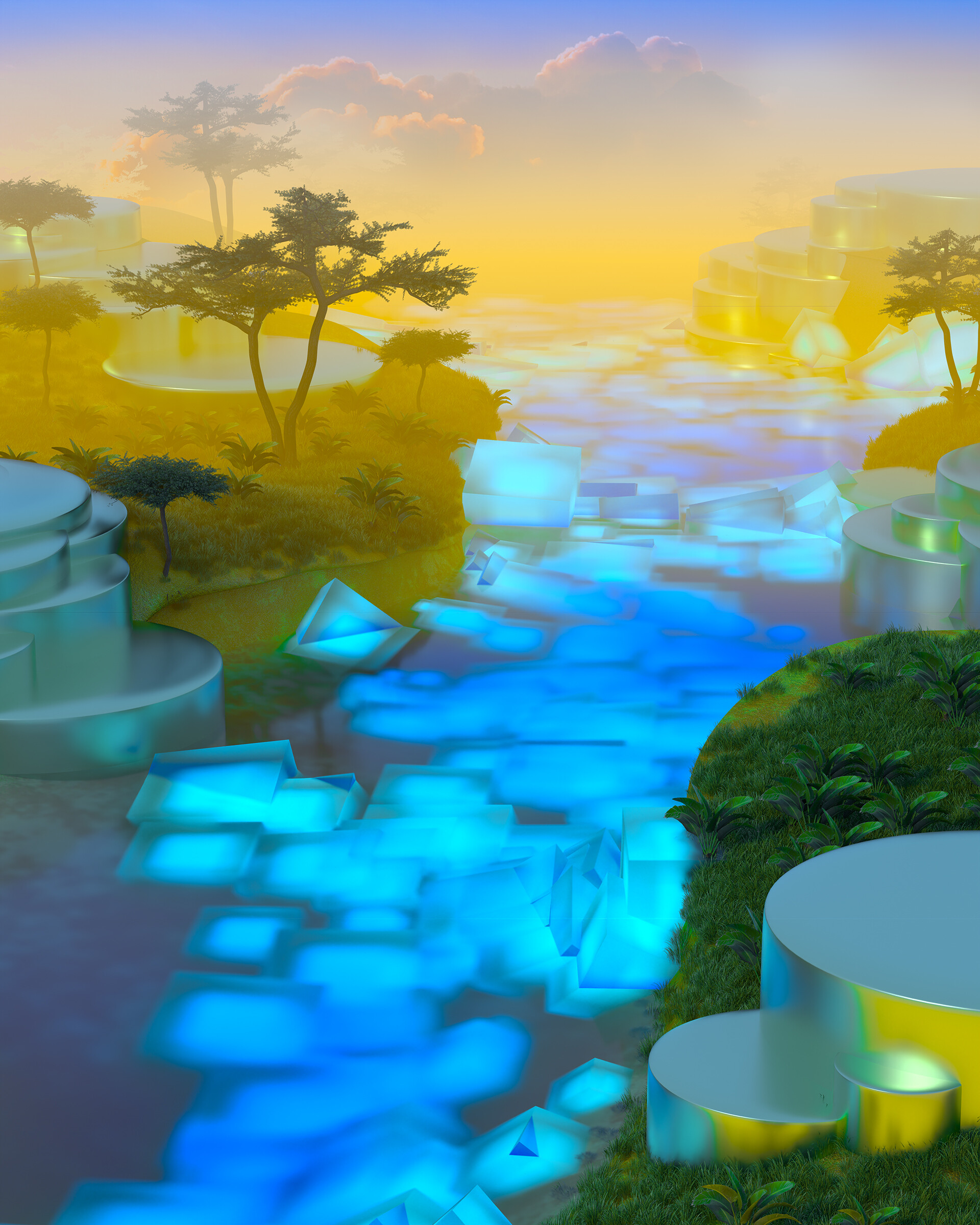 ArtStation - Mining Cyan