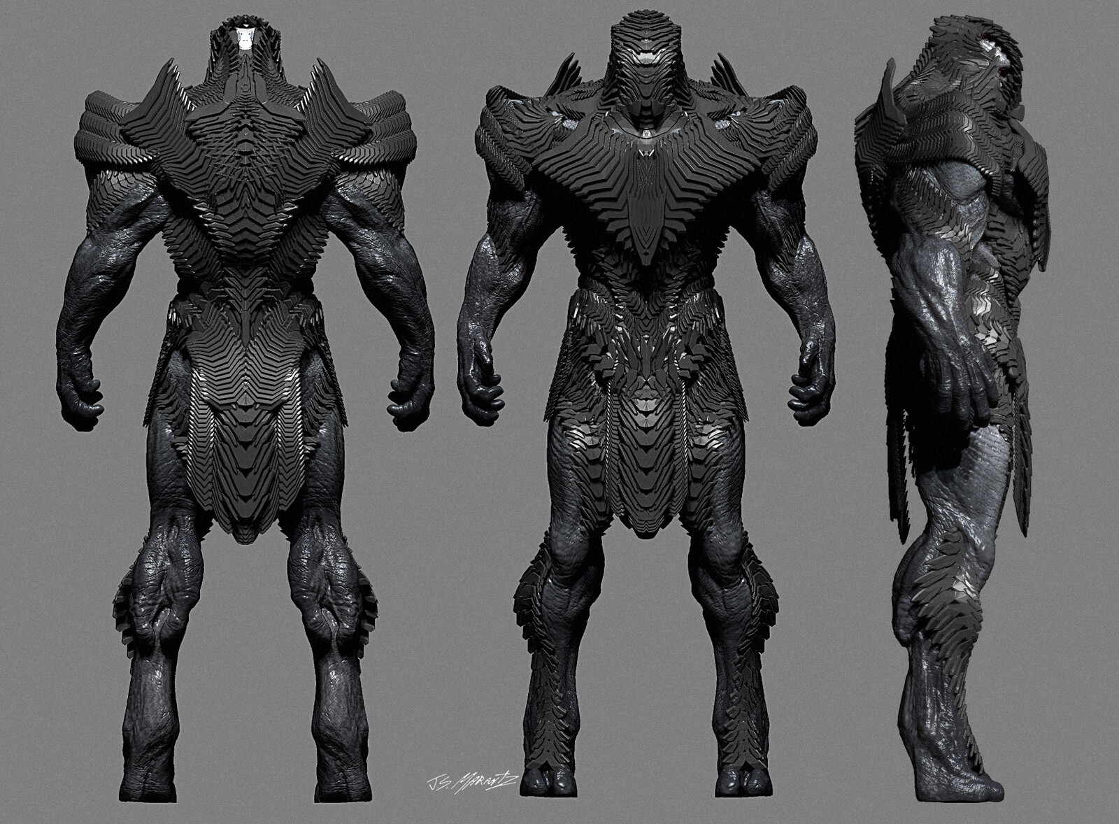 Jerad S. Marantz - APOKOLIPSE Guard for Zack Snyder's Justice League