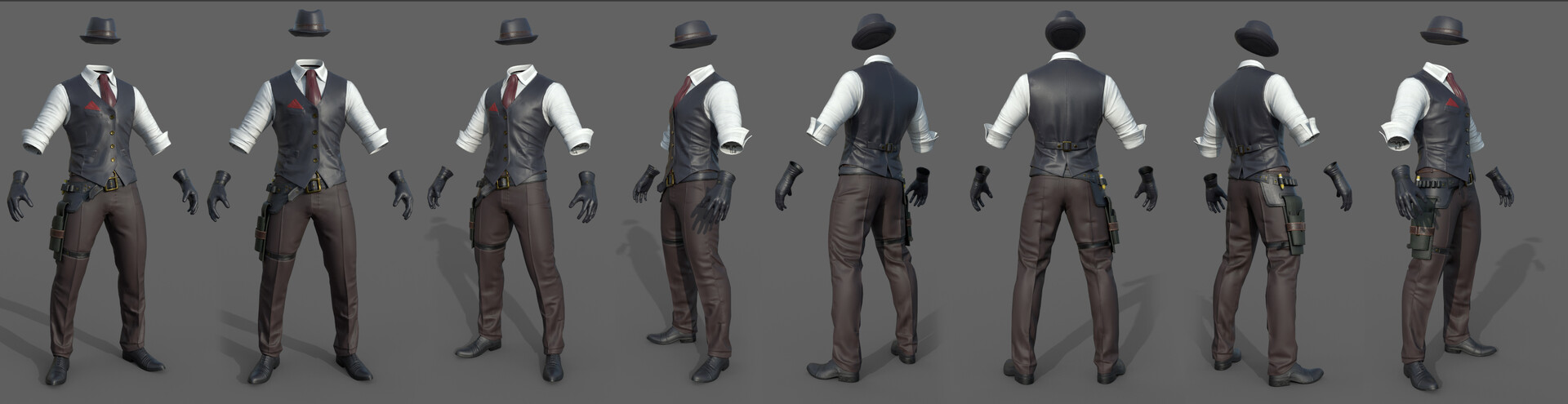 ArtStation - Game character Cloth