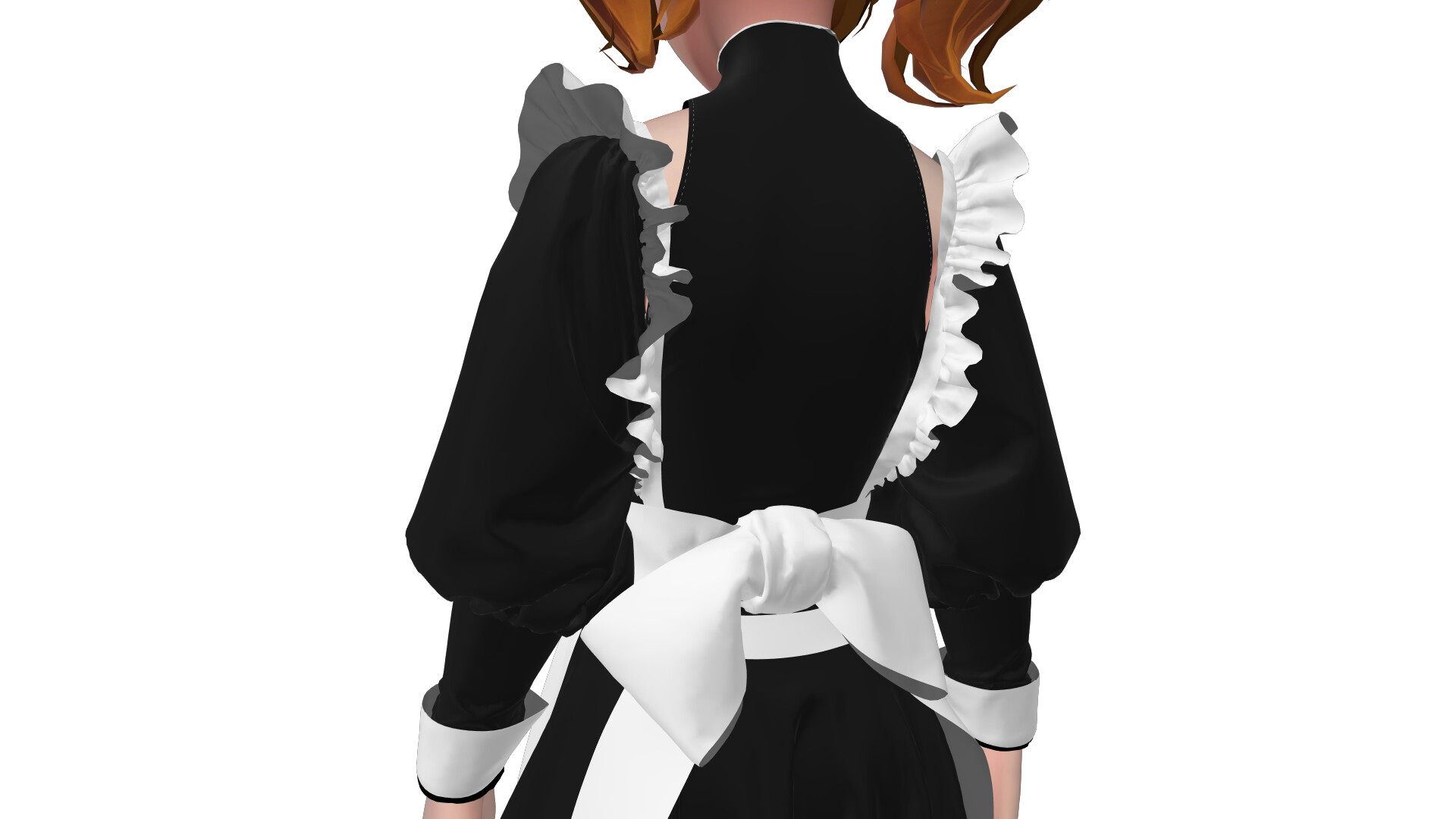 Wing fox - Anime Style Maid Outfit using Marvelous Designer 10