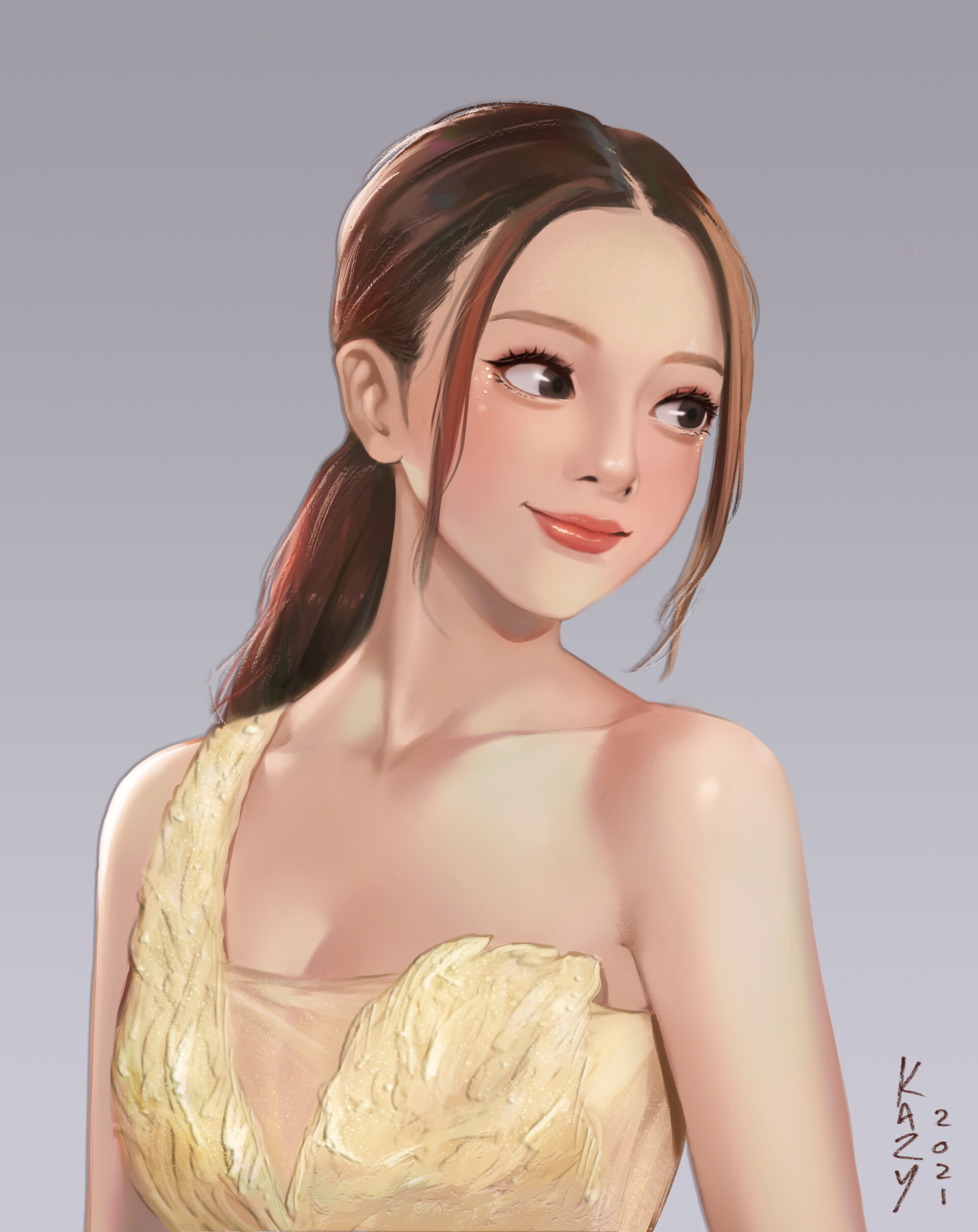 ArtStation - Nayeon fan art