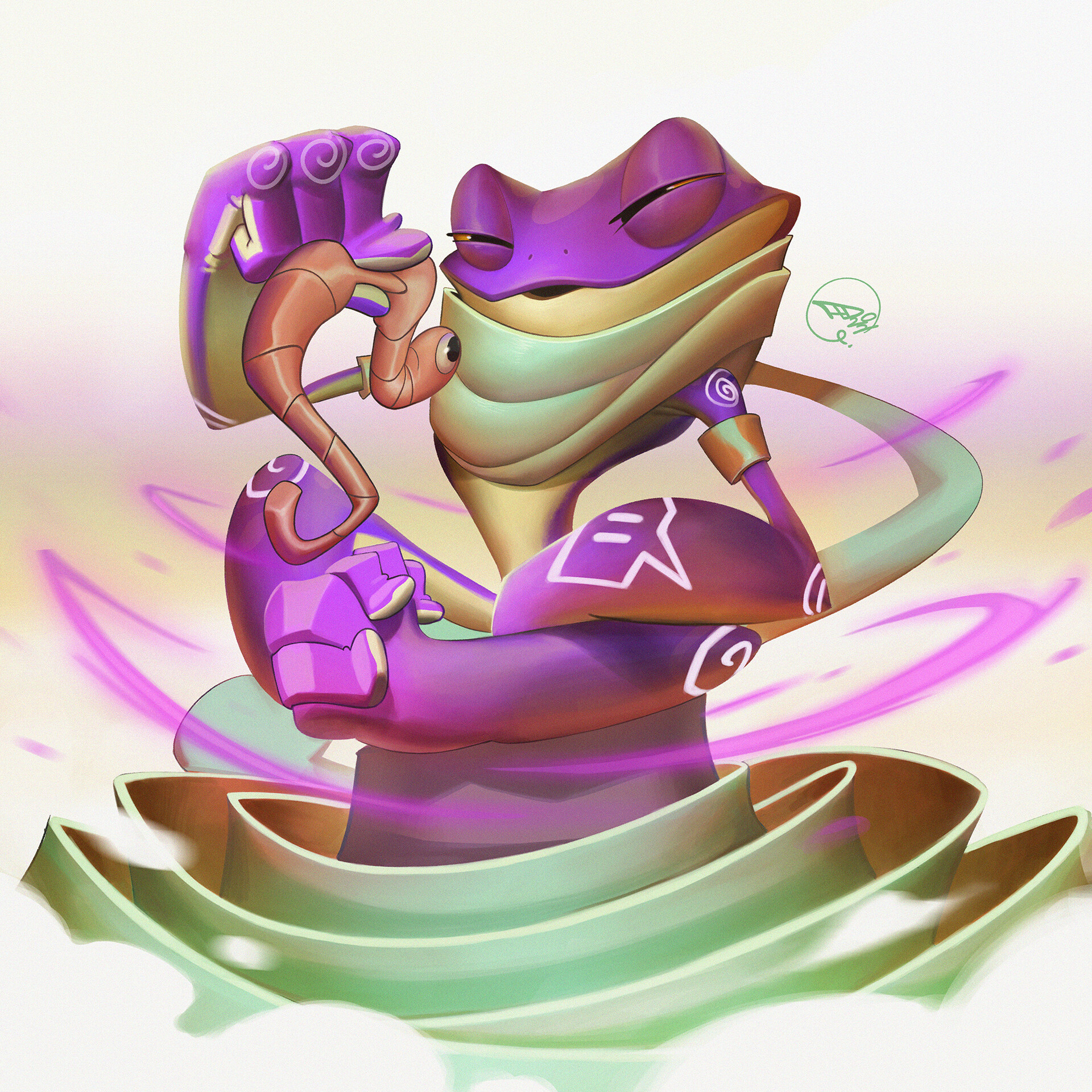 ArtStation - Eric - Frog Concept Art