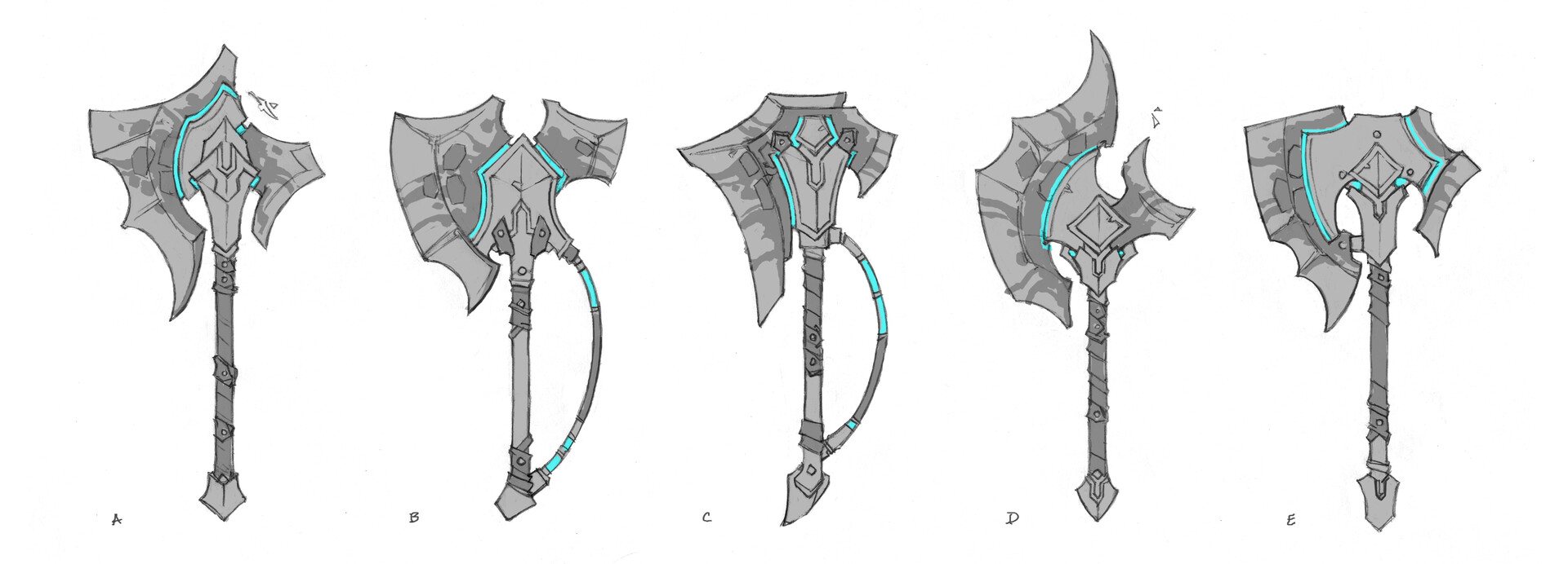 ArtStation - Dauntless Weapon and Armor Sets Concepts