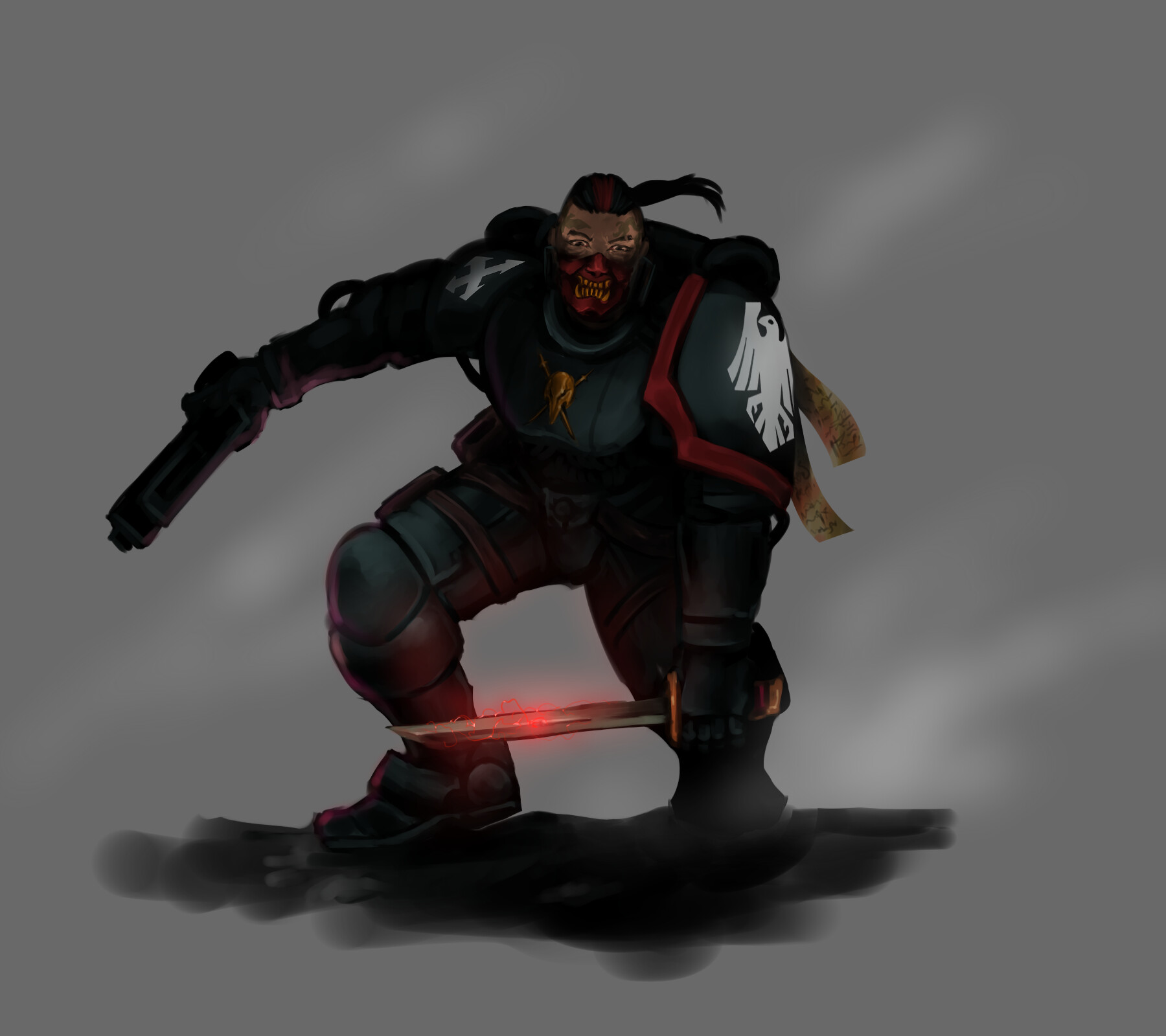 ArtStation - Raven Guard Reiver