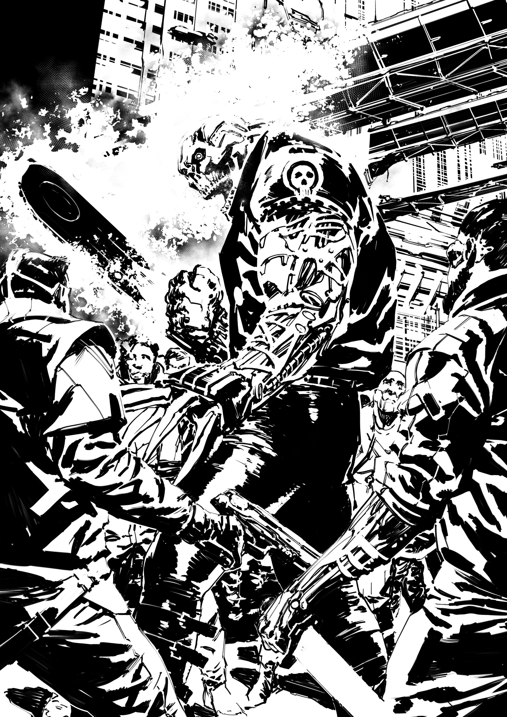 ArtStation - Ghost Rider 2099