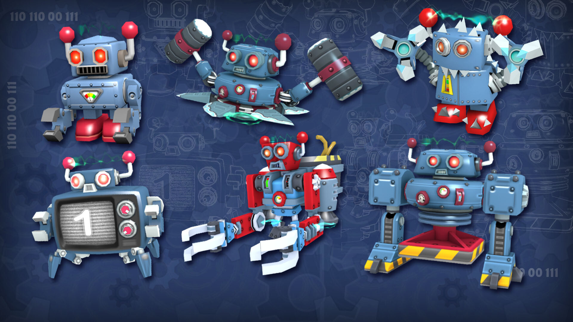 Phil Irving - Psvita little deviants weapons and robots
