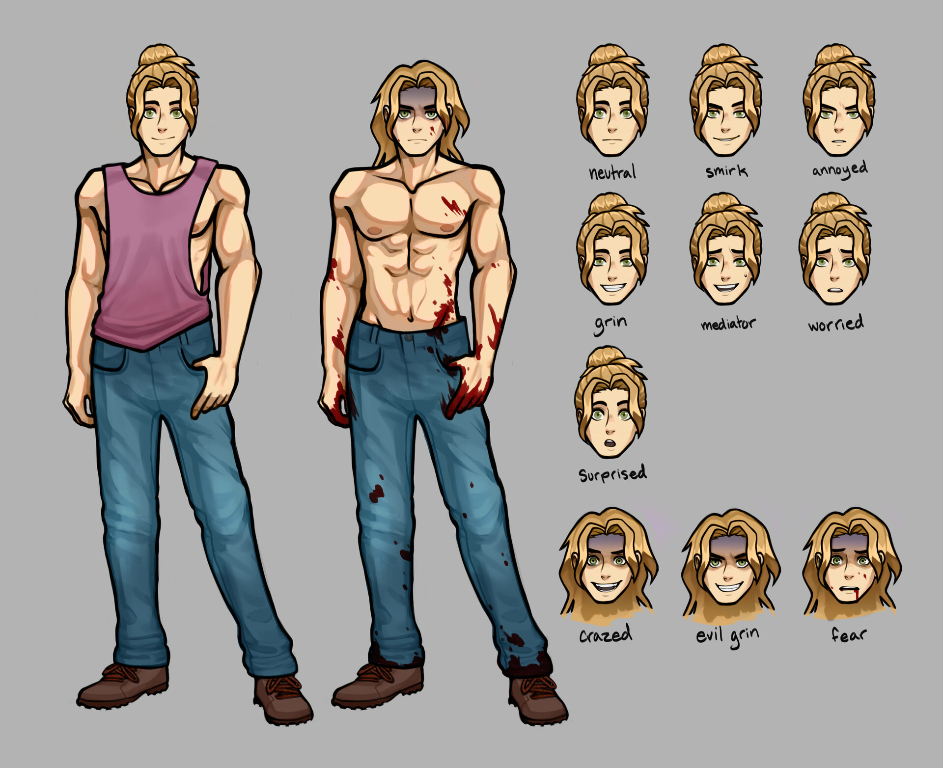 ArtStation - Eli Character Asset and Concept Art