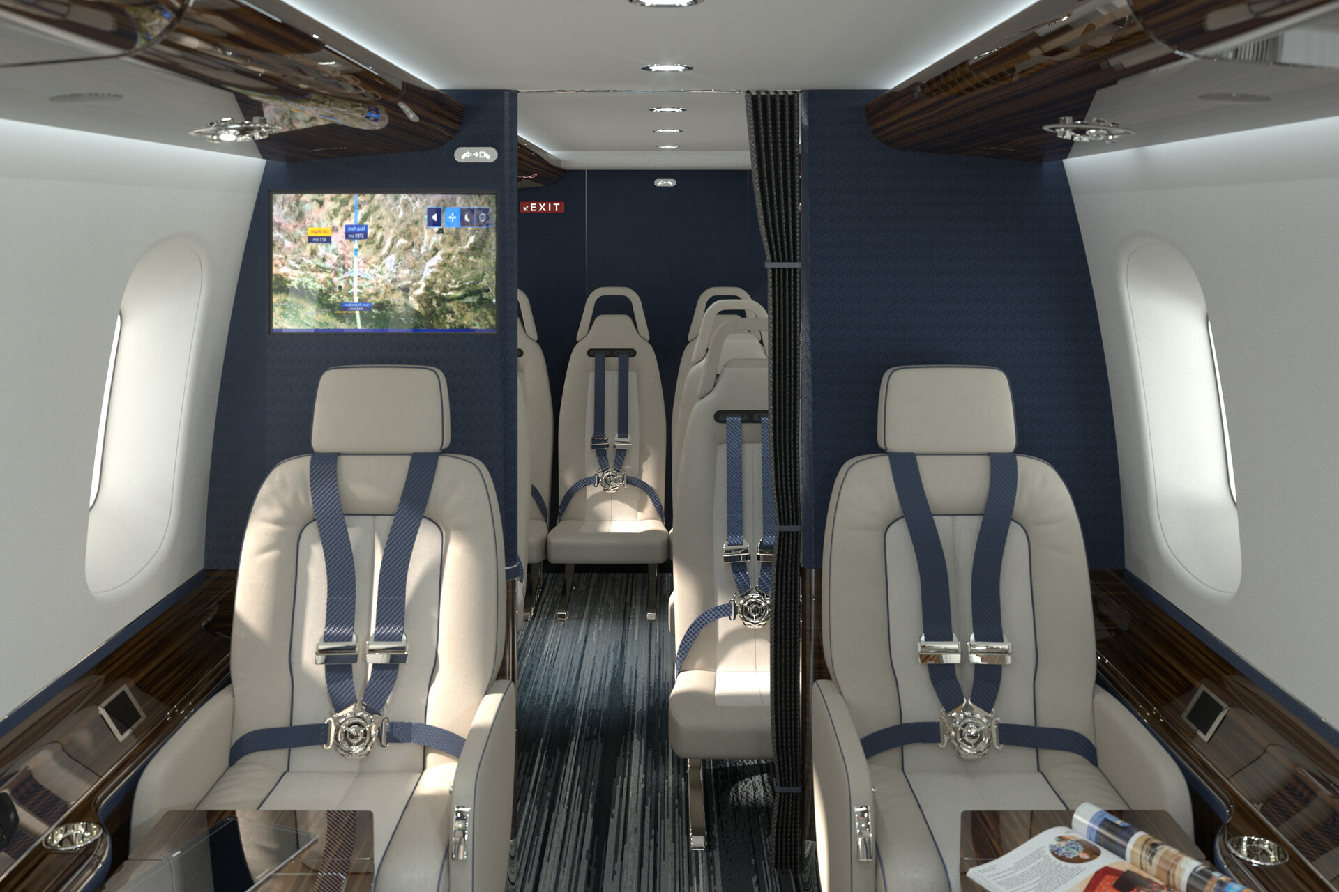 Kolton Leatherwood - Sikorsky S-92 Concept Interior