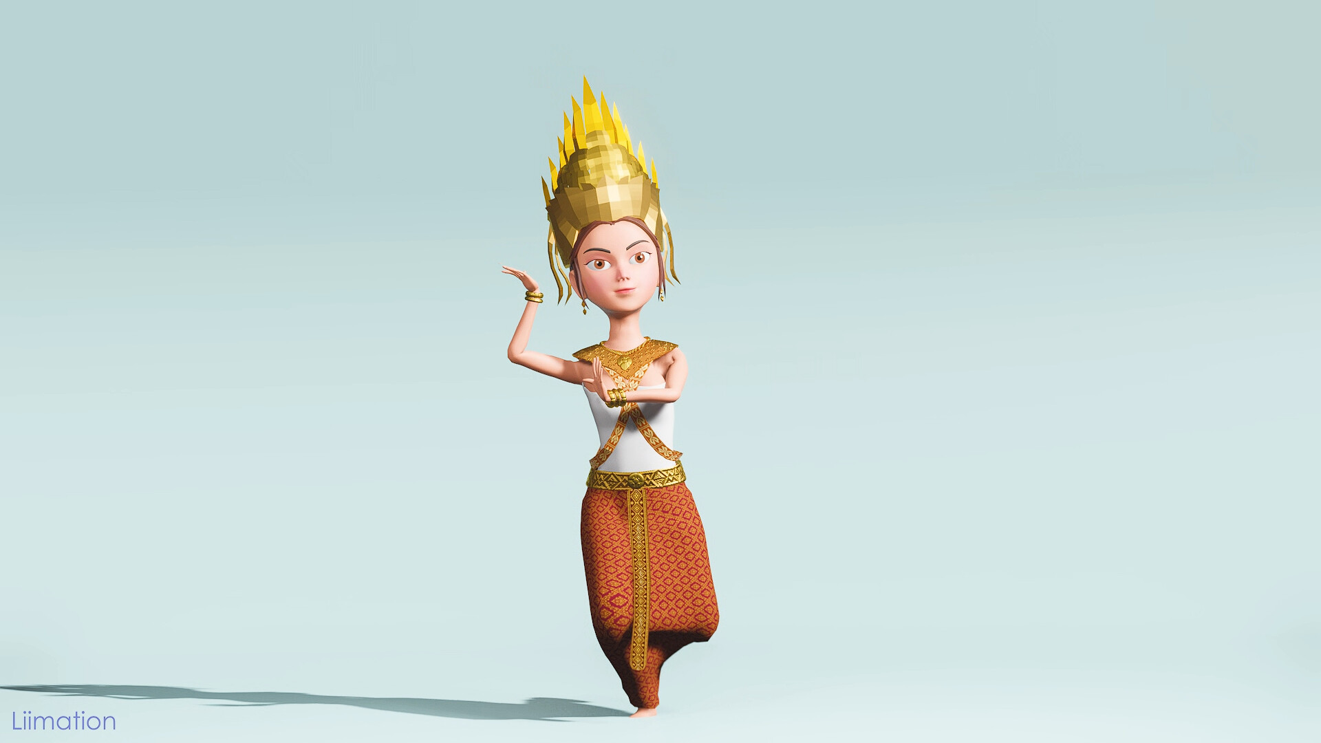 ArtStation - Apsara Dance Animation