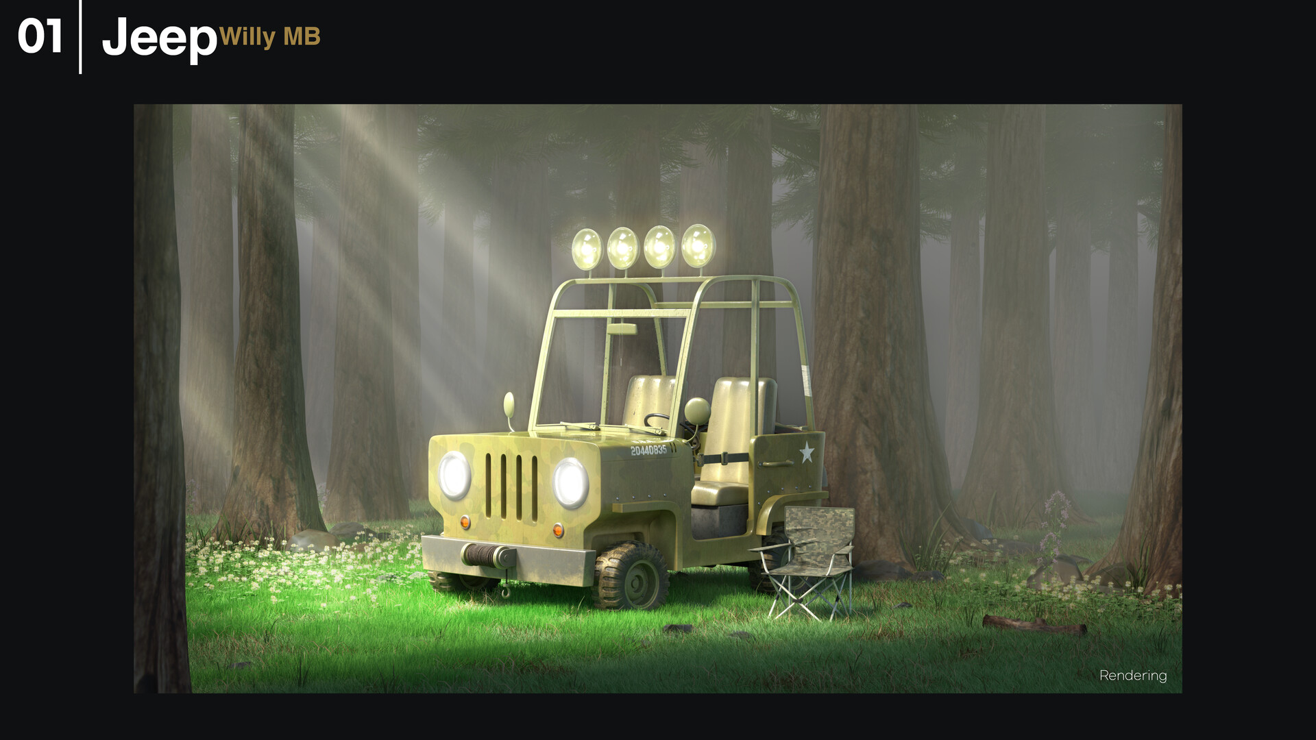 ArtStation - Military Jeep (Portfolio)