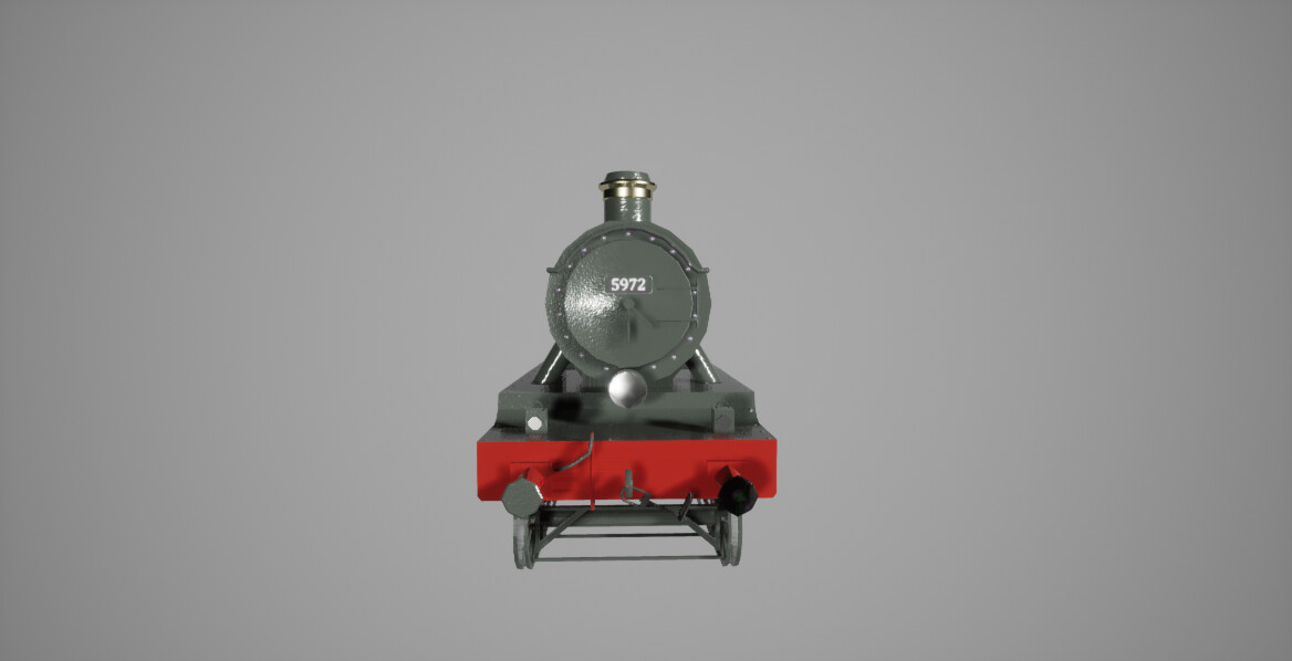 ArtStation - Hogwarts Express 3D Model