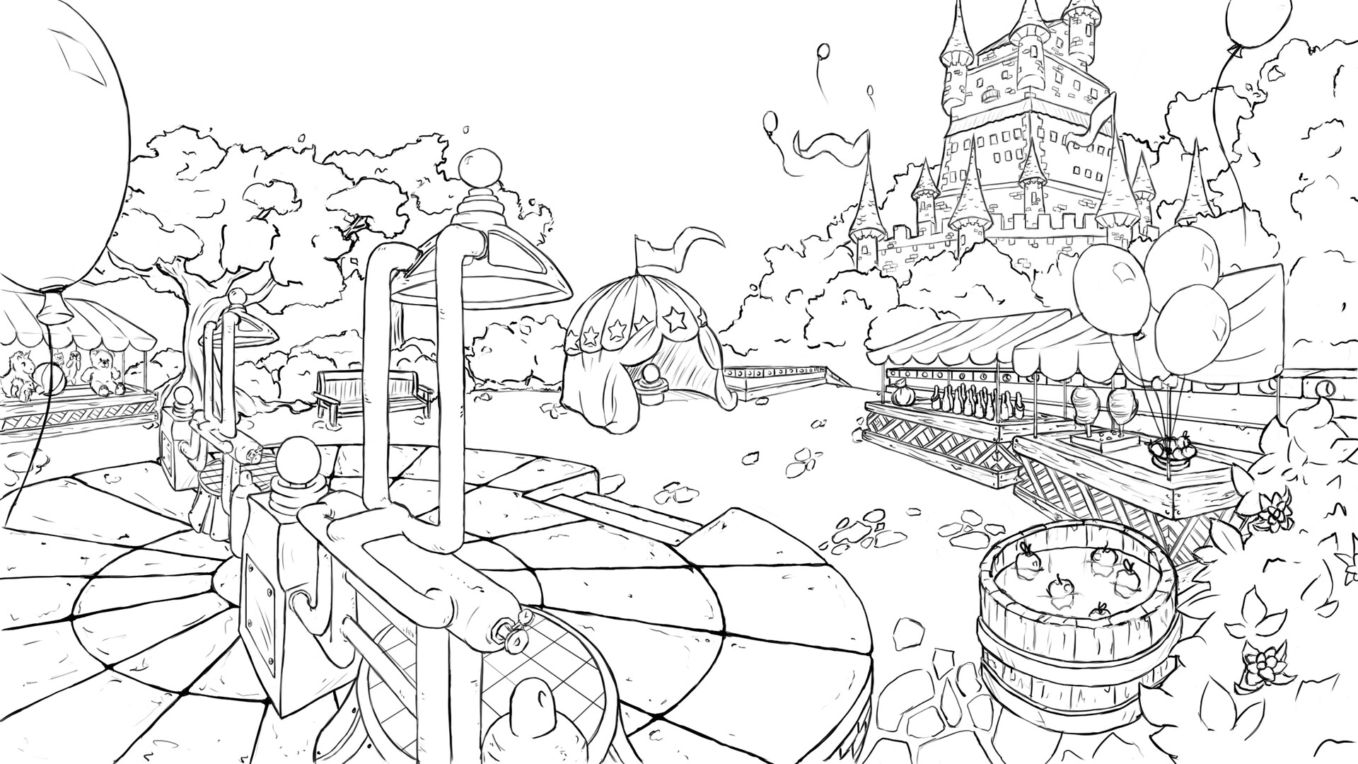 ArtStation - Inventor's Fair Concept