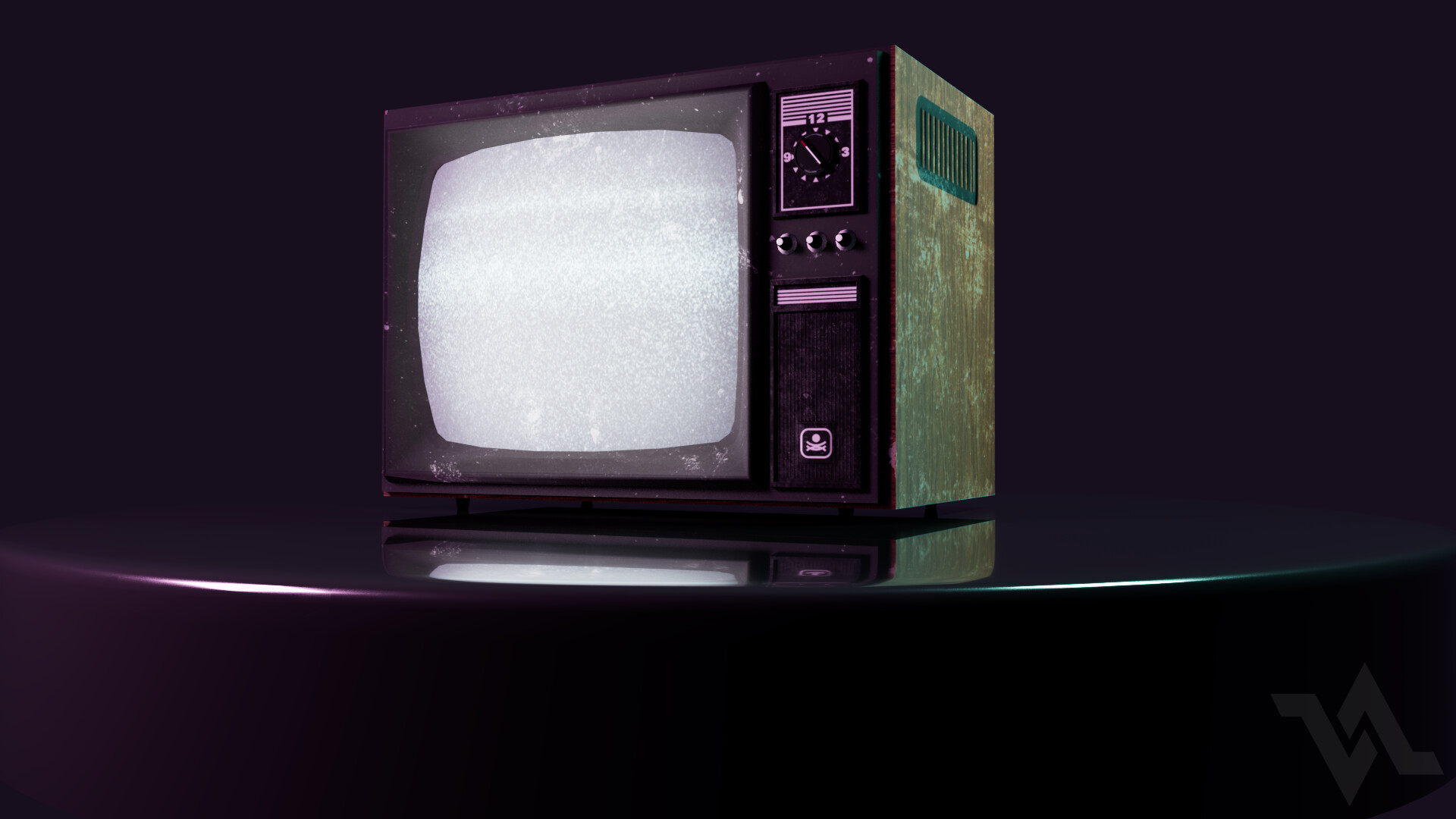 ArtStation - Game-Ready Tube Television