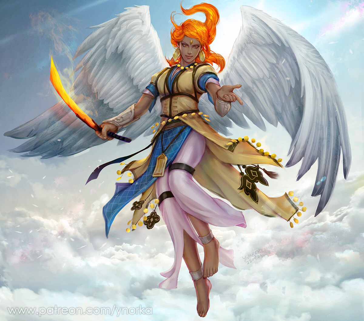 The Dawnflowers' Blessing by Ynorka Chiu : r/ReasonableFantasy