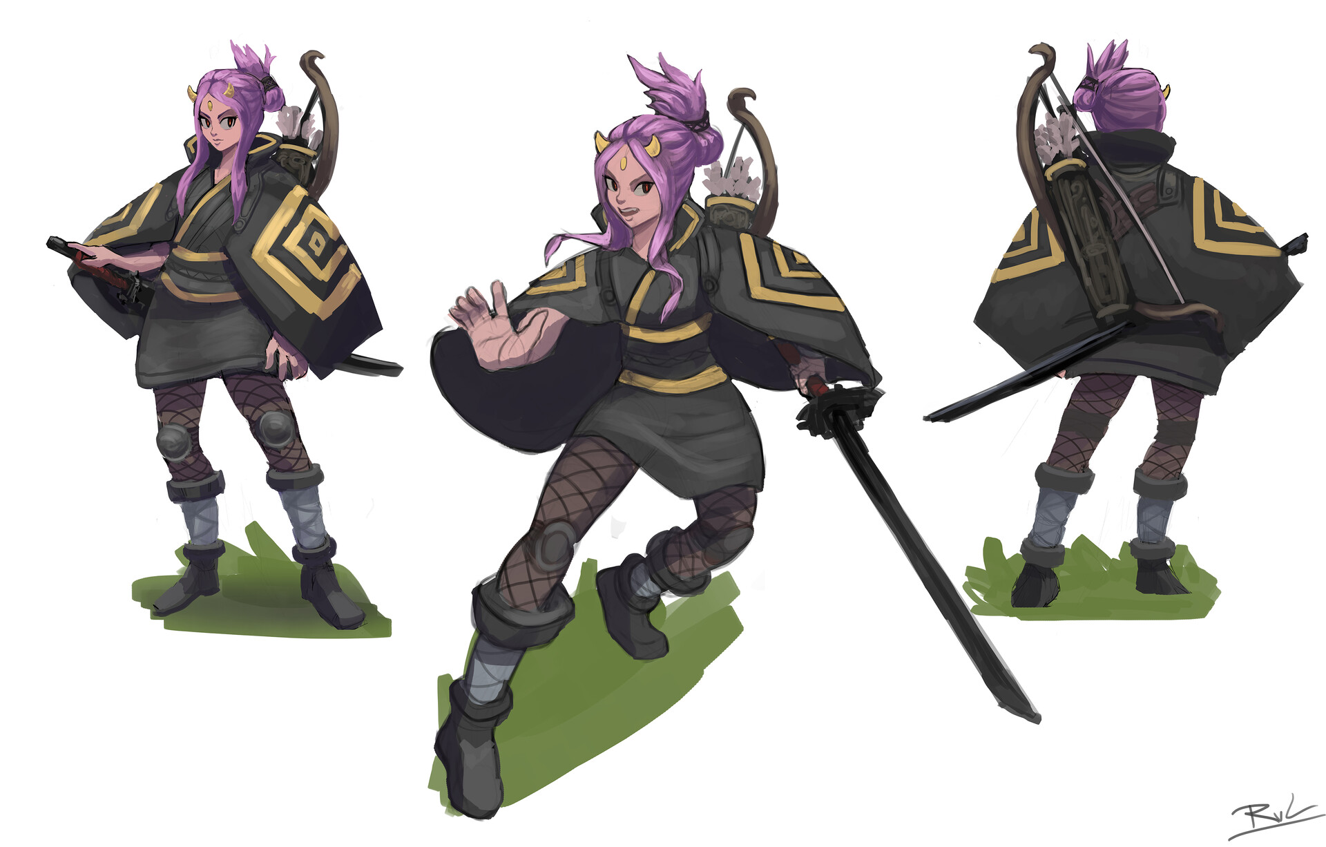 Rembrandt van Leeuwen - Bryn the Venerer - VINGARD Concept Art