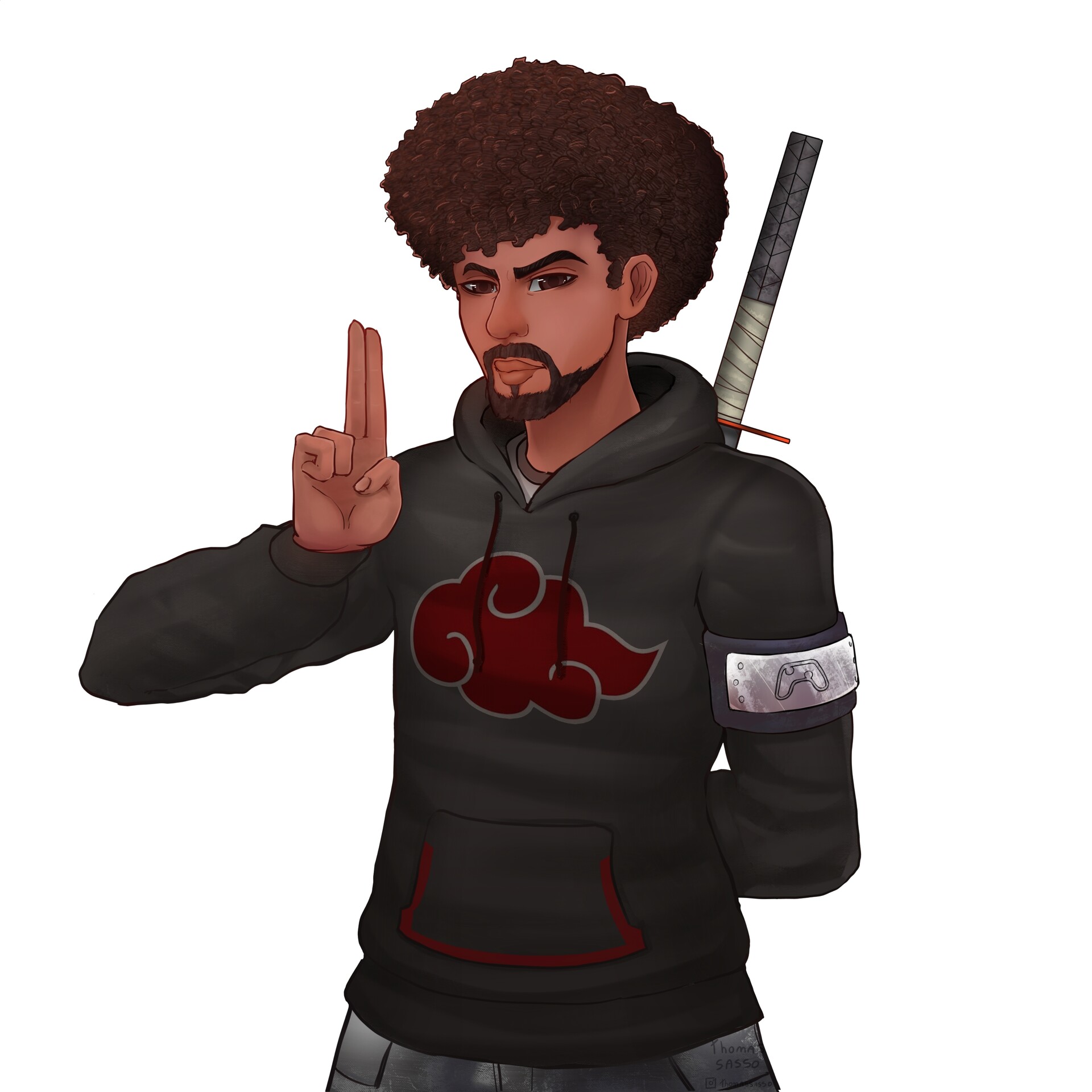 ArtStation - Comission Naruto