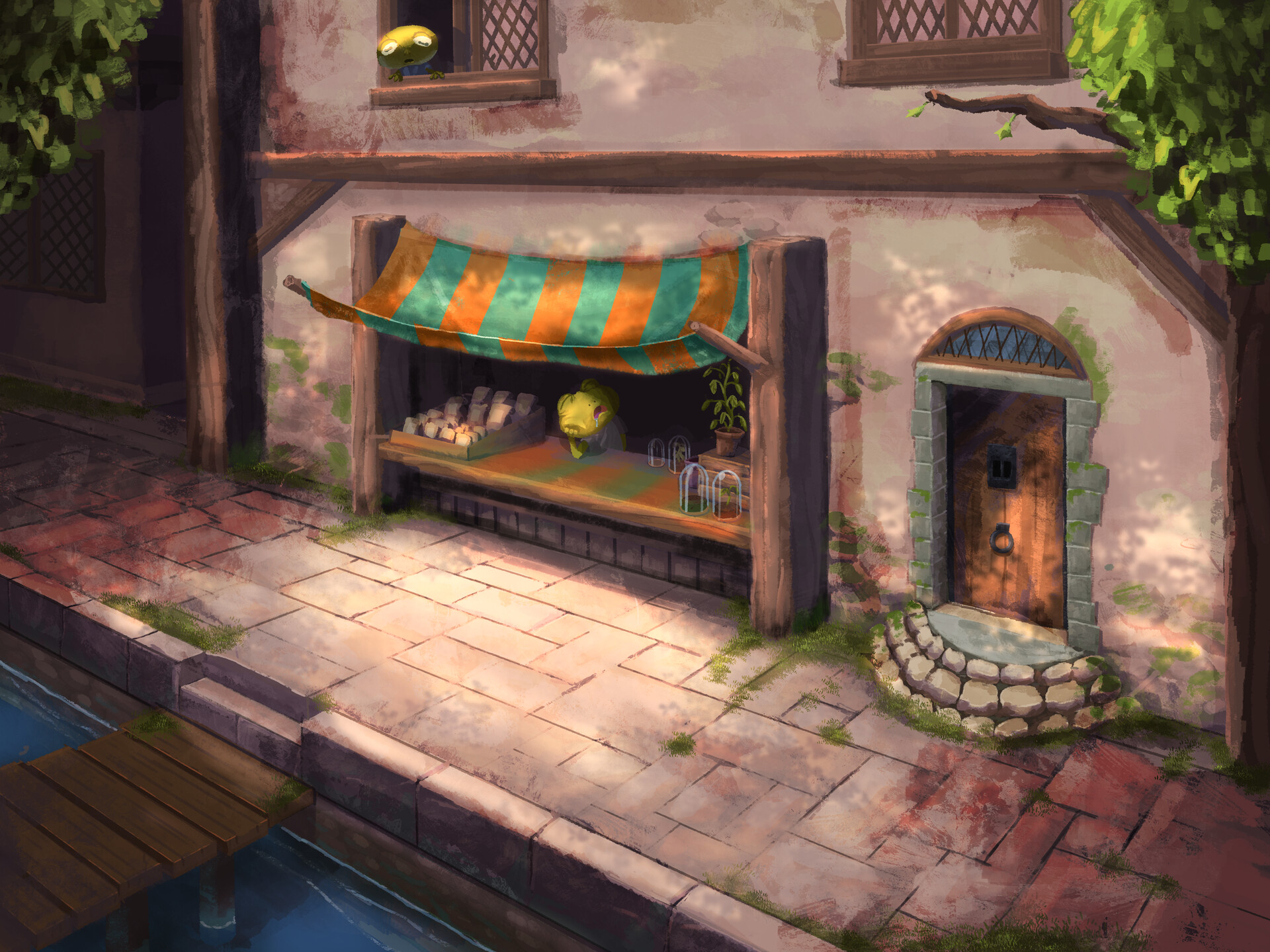 ArtStation - Frog Village 2