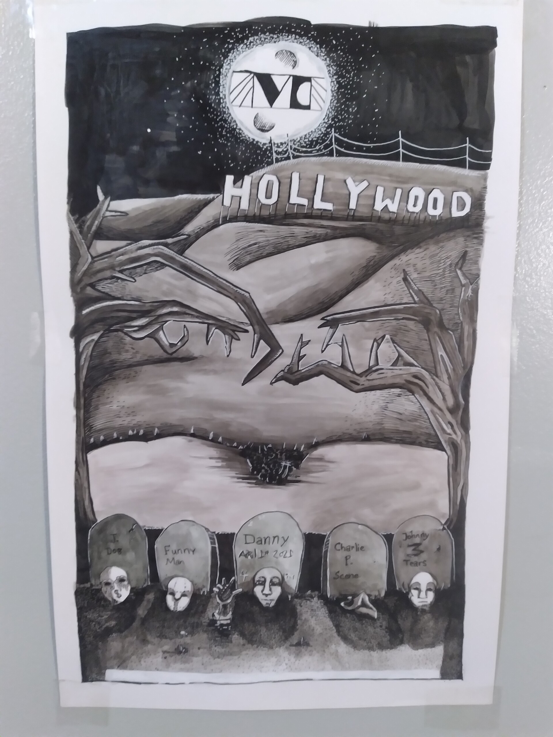 ArtStation - Hollywood Undead Poster