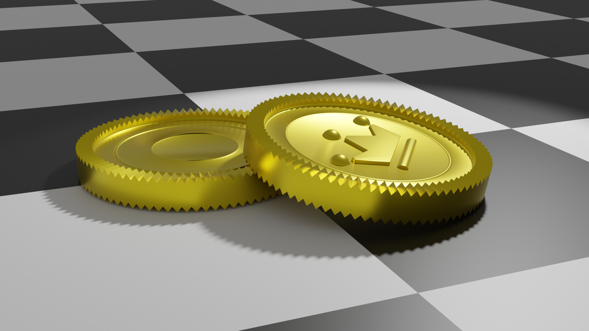 ArtStation - Golden Checkers