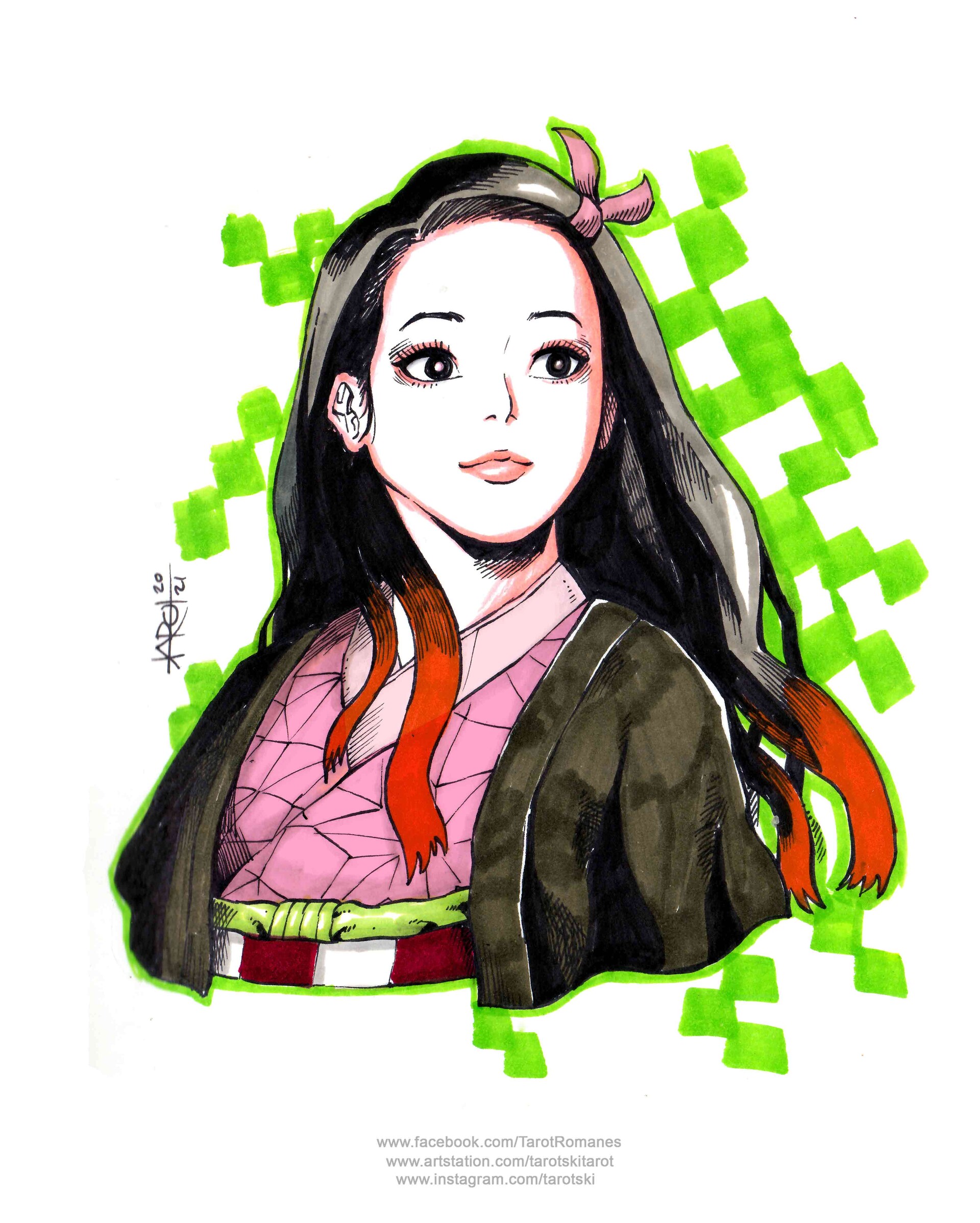 ArtStation - Nezuko Kamado