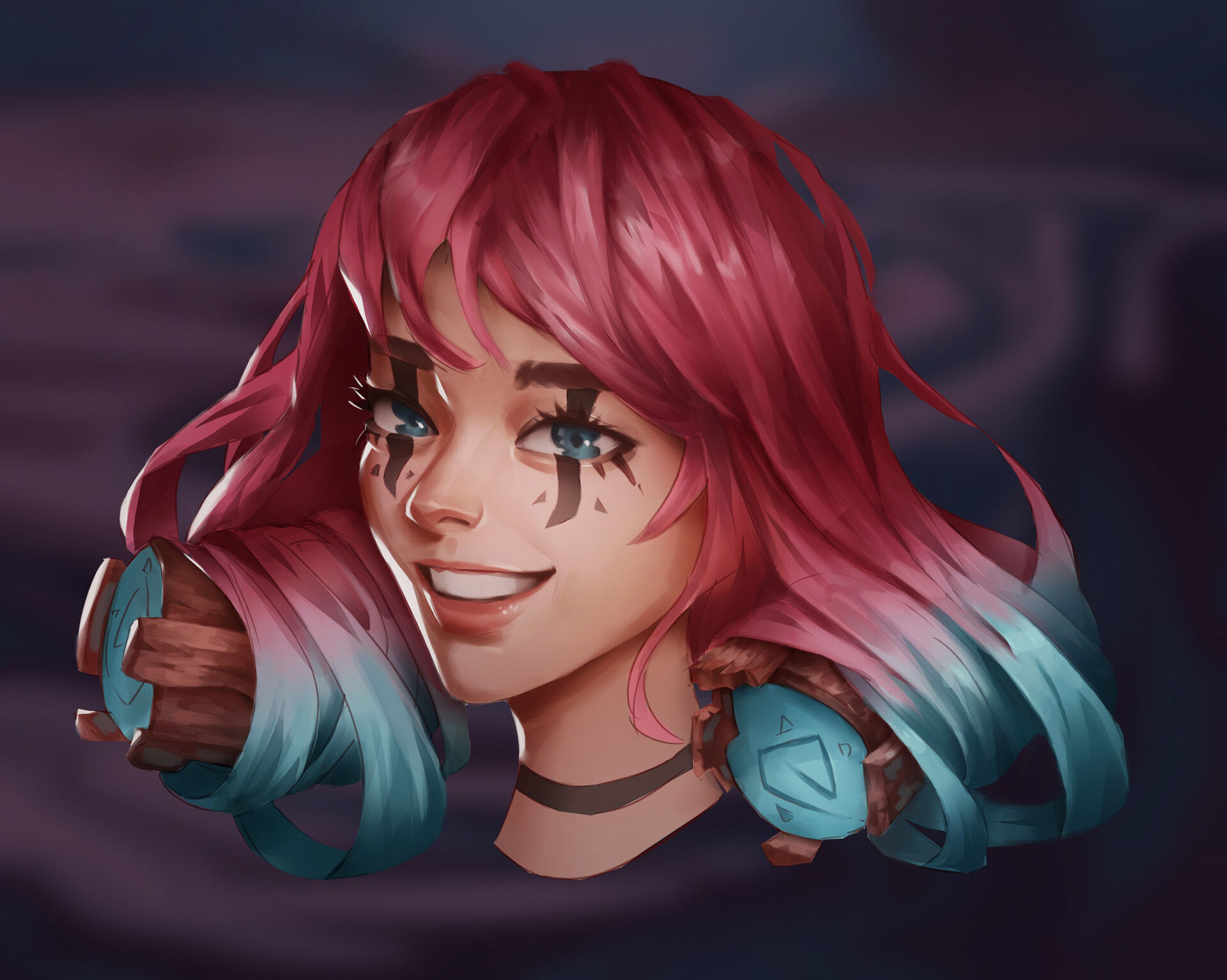 ArtStation - Sinix Stylized Portrait Class Homework