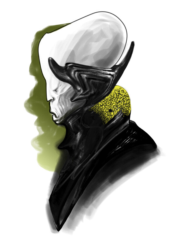 ArtStation - Alien head