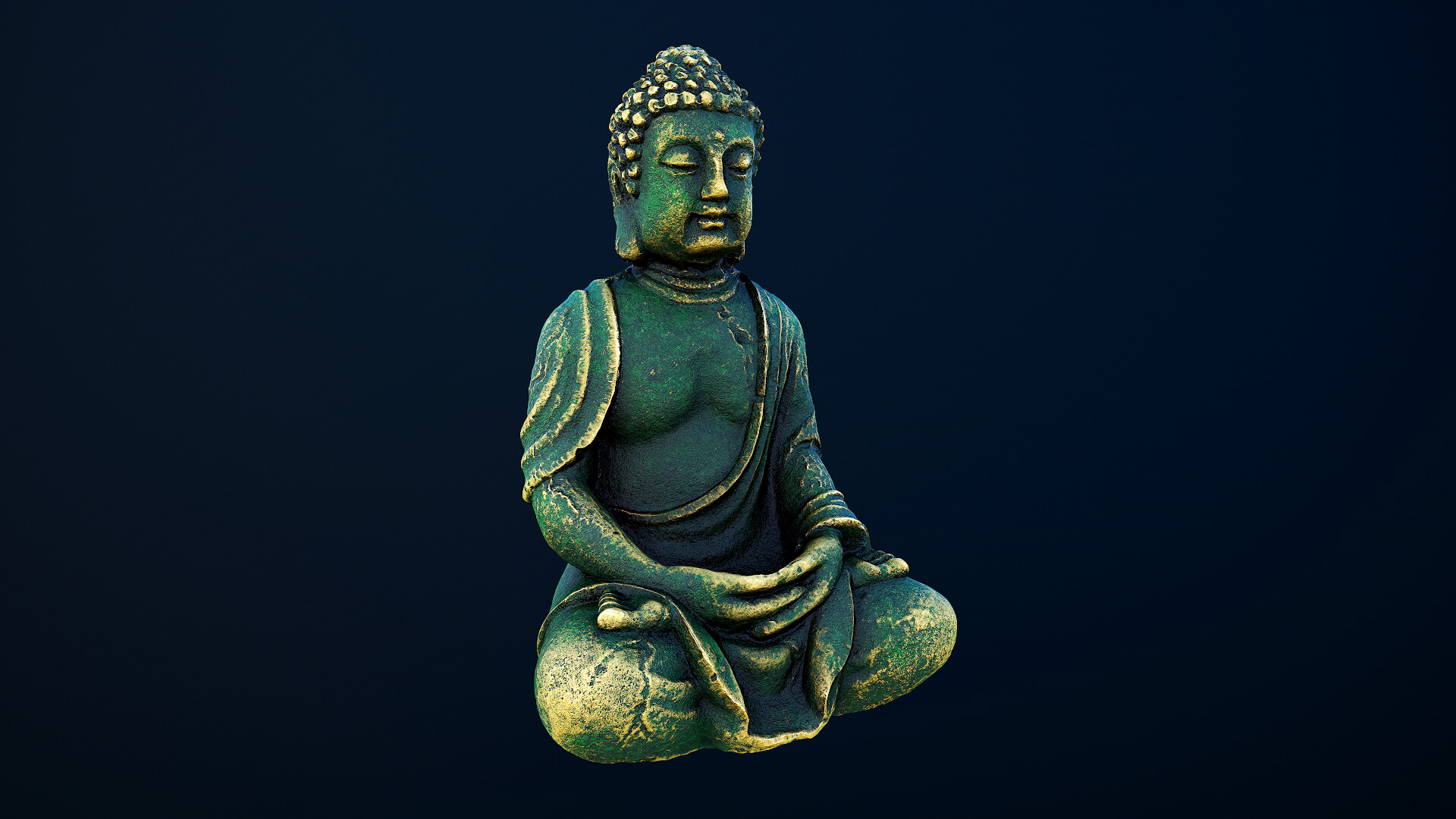 ArtStation - Buddha statue