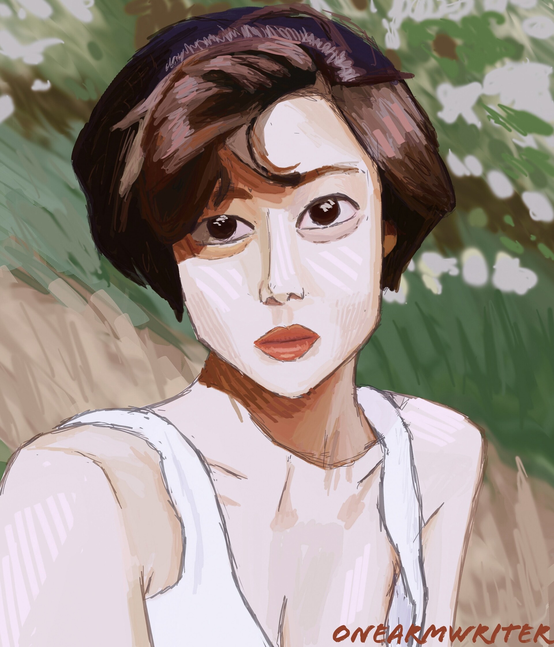 ArtStation - Asian portrait study