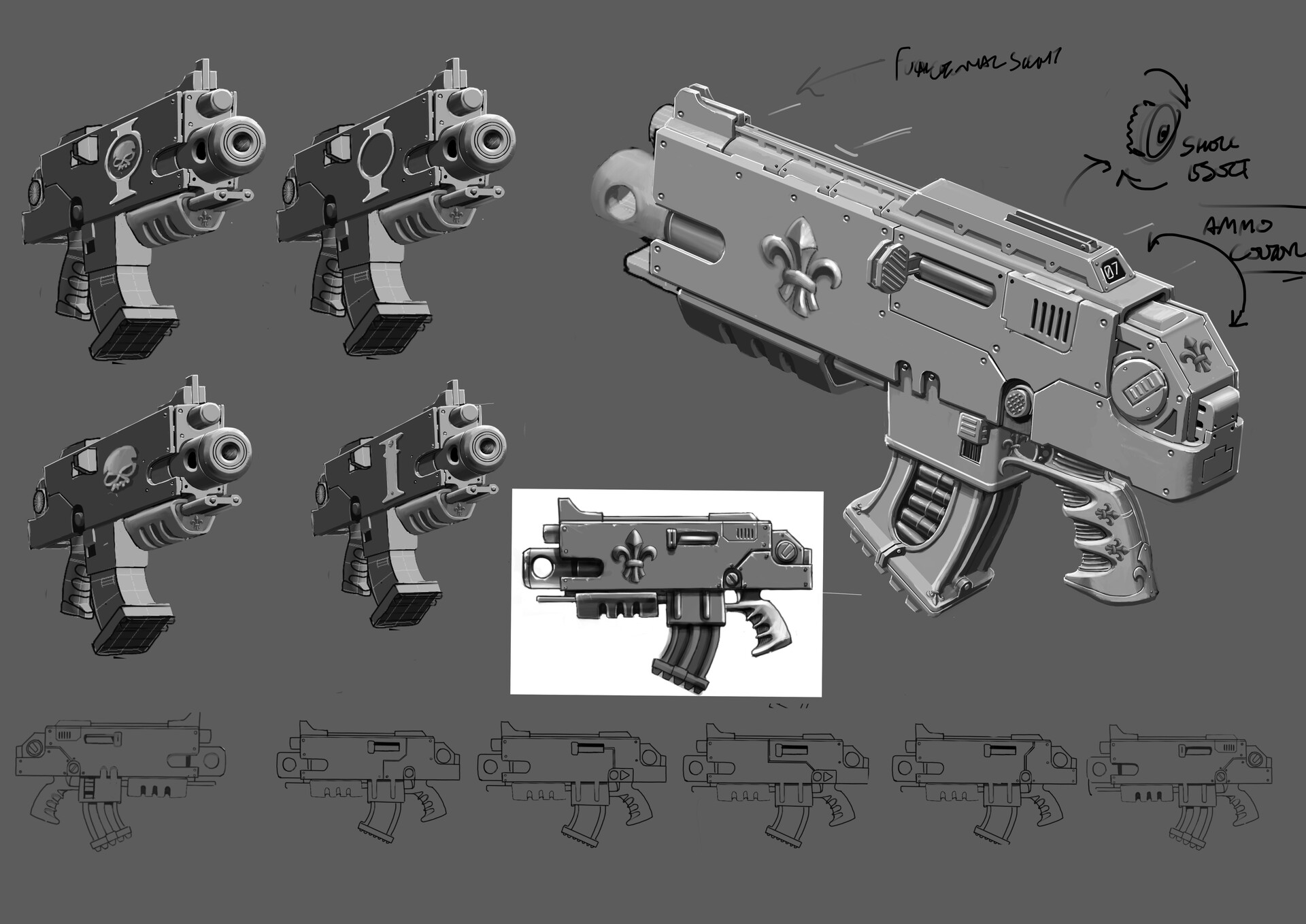 ArtStation - VR Weapons, Phil Irving
