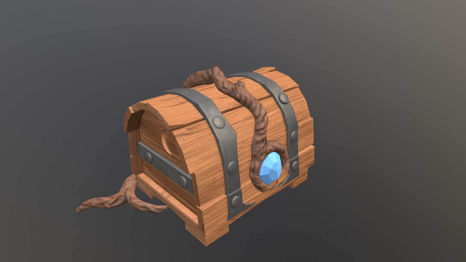 ArtStation - Forest chest