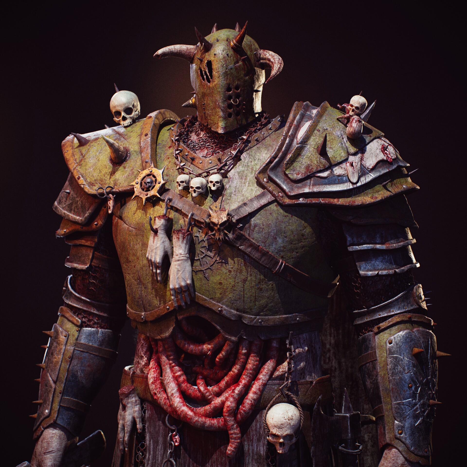 ArtStation - Death Guard Captain