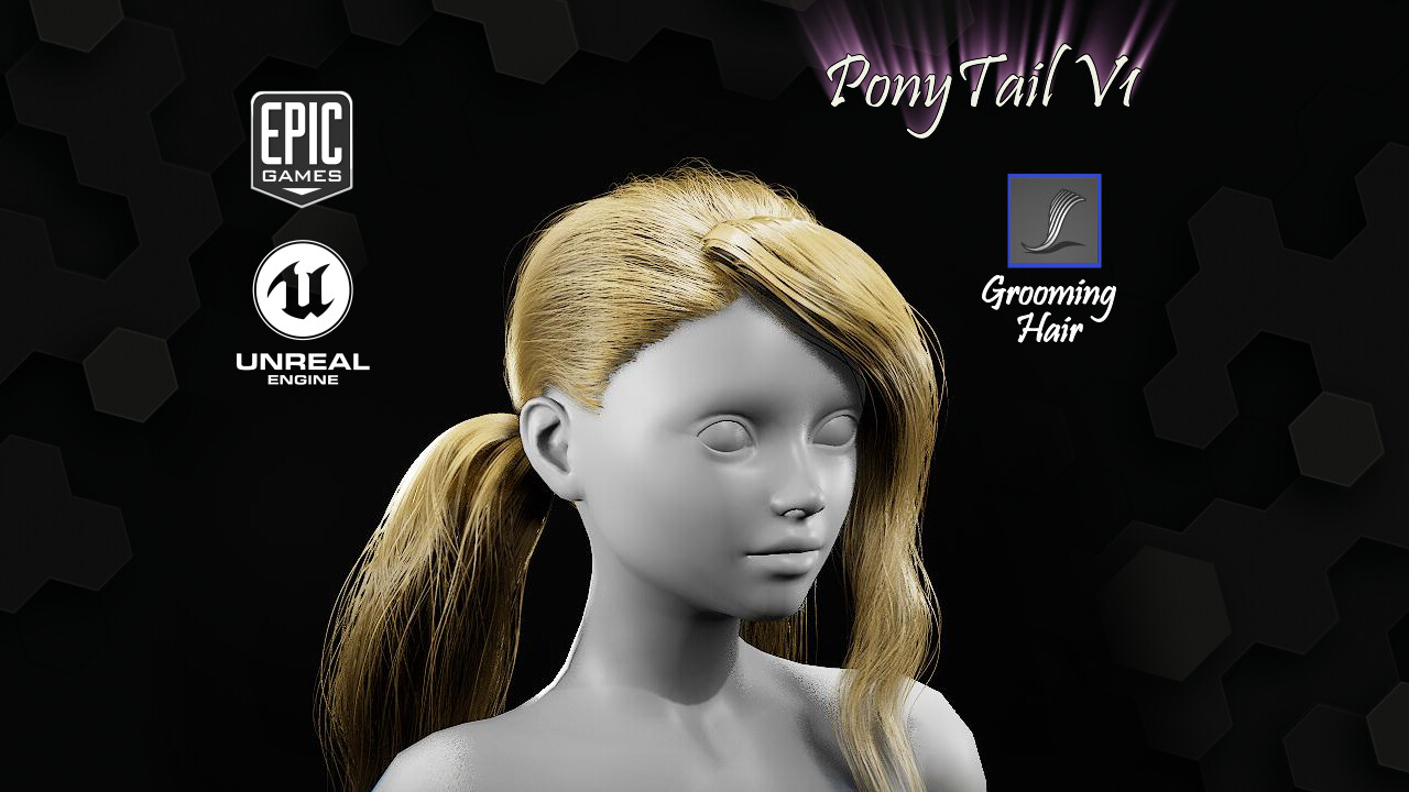 ArtStation - PonyTail V1