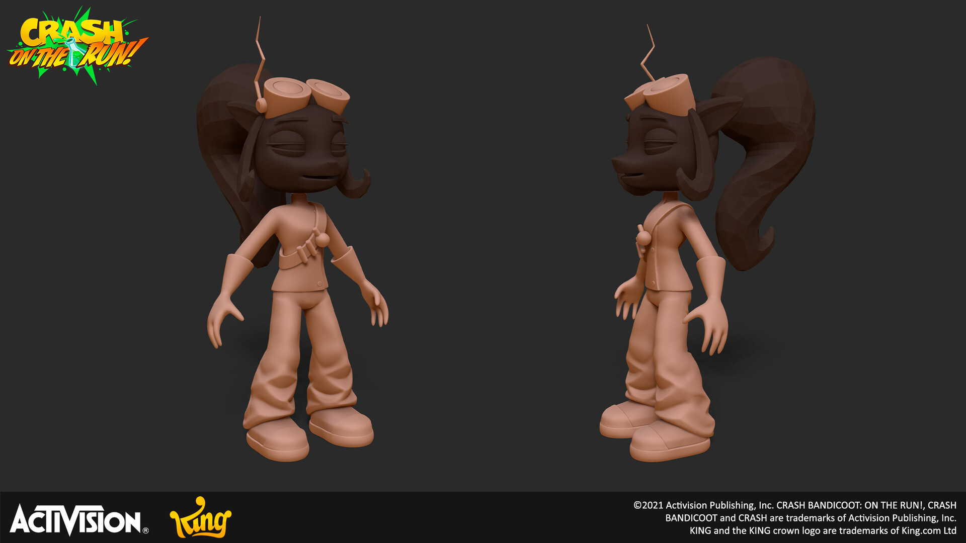 Stefano Bernardi - Lab Assistant Costumes - Crash Bandicoot: On the Run!