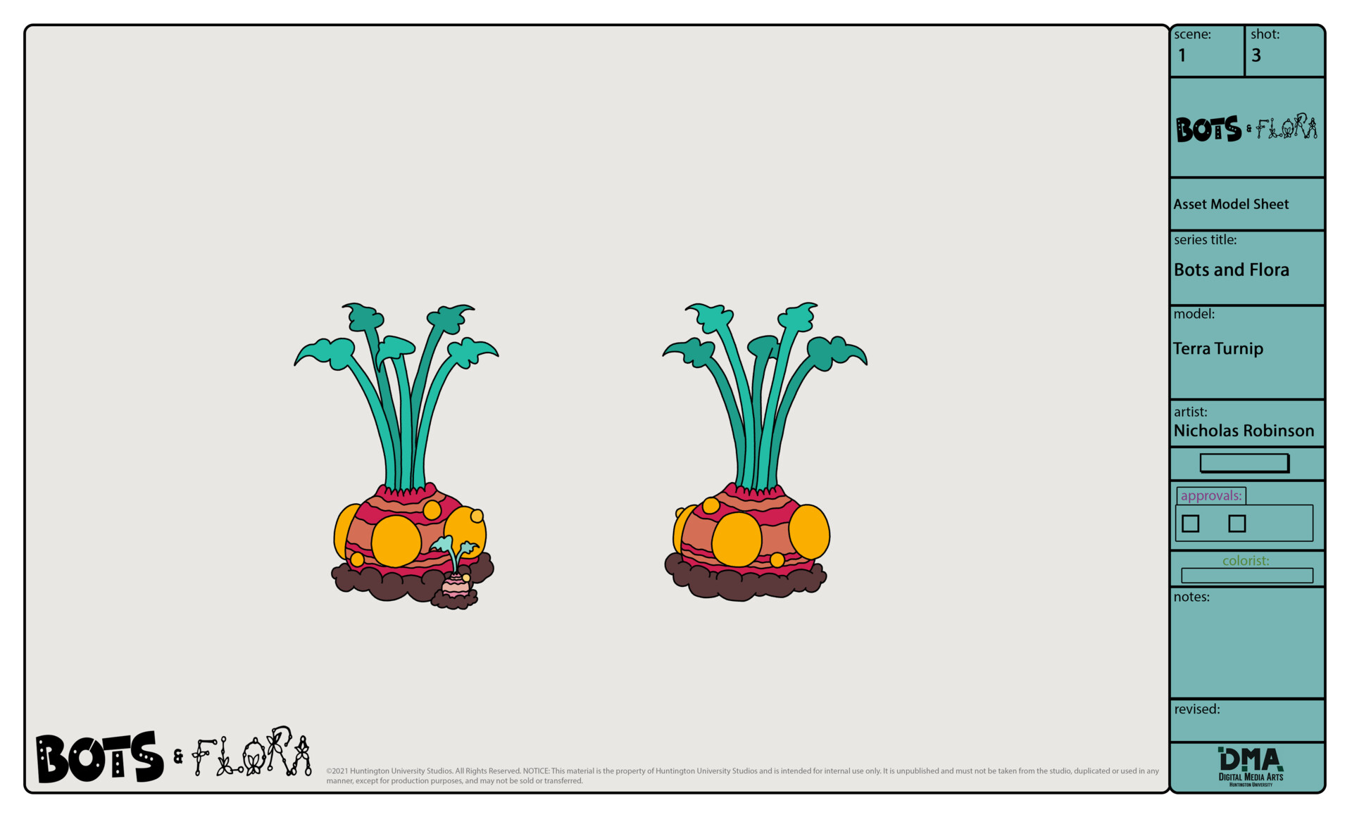 ArtStation - Bots and Flora: Terra Turnip