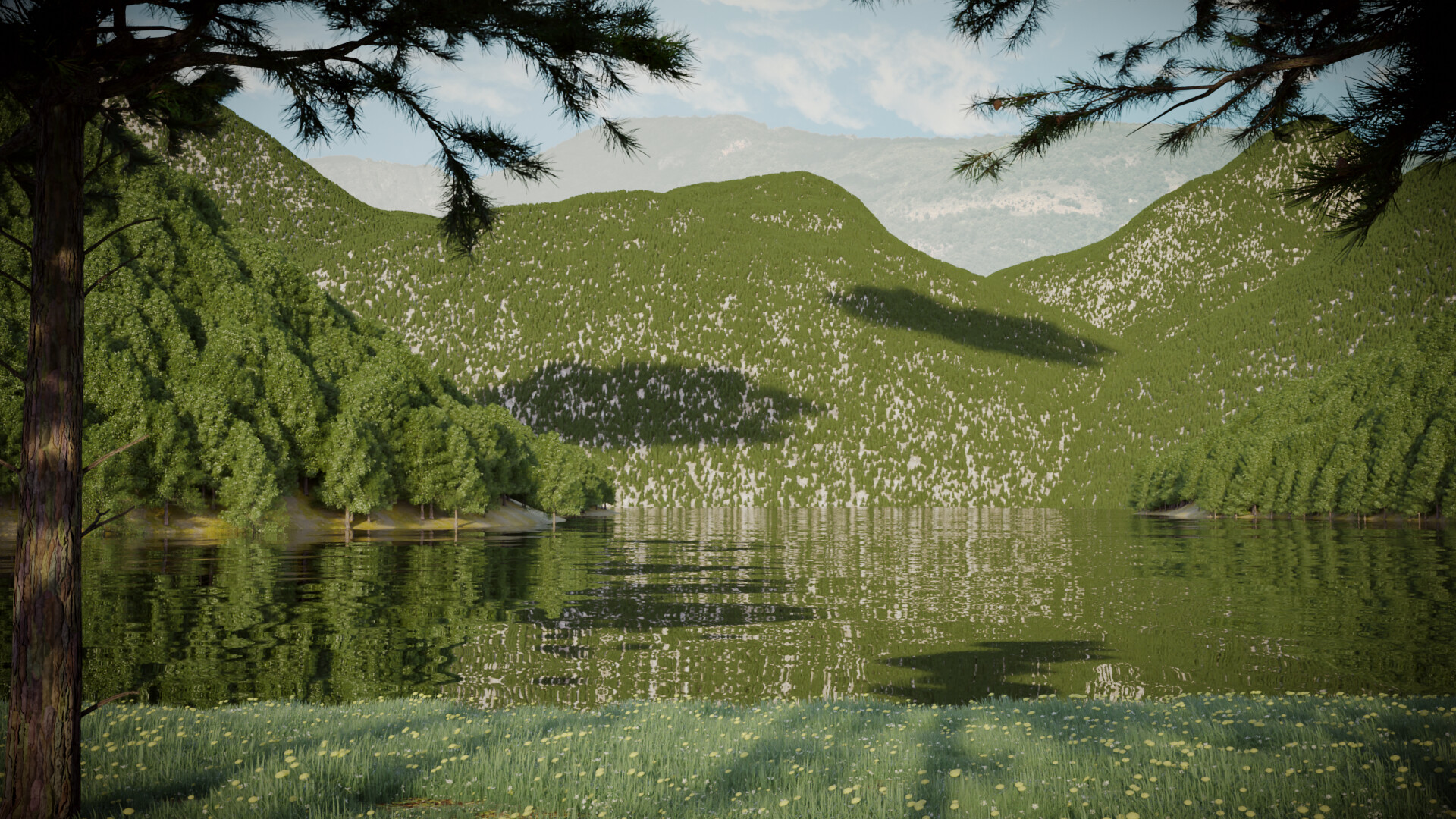 ArtStation - Blender Forest Landscape
