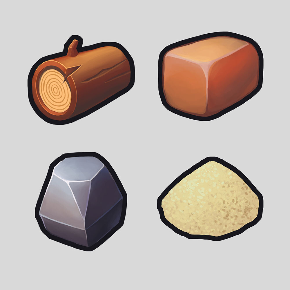 ArtStation - Game Resource Items