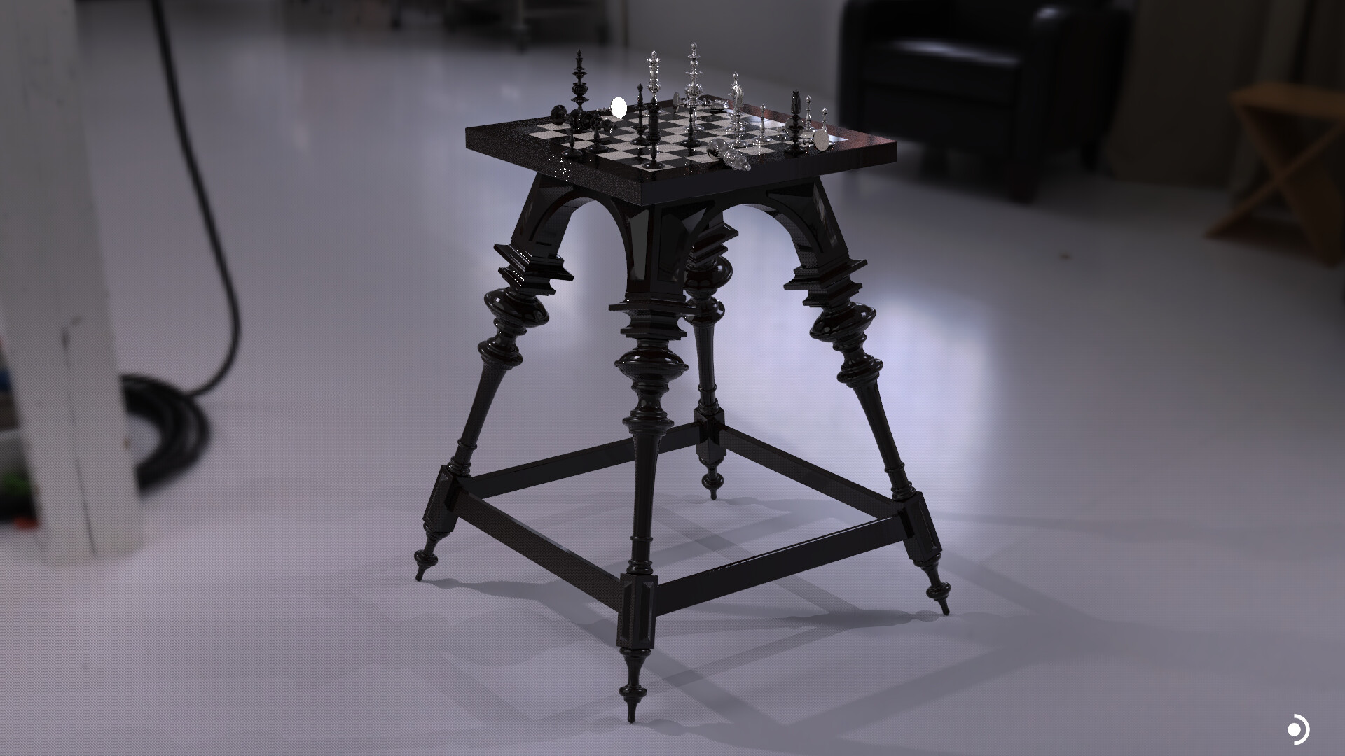 Daniel Boom - Selenus Chessboard -18th century - Reconstruction based ...