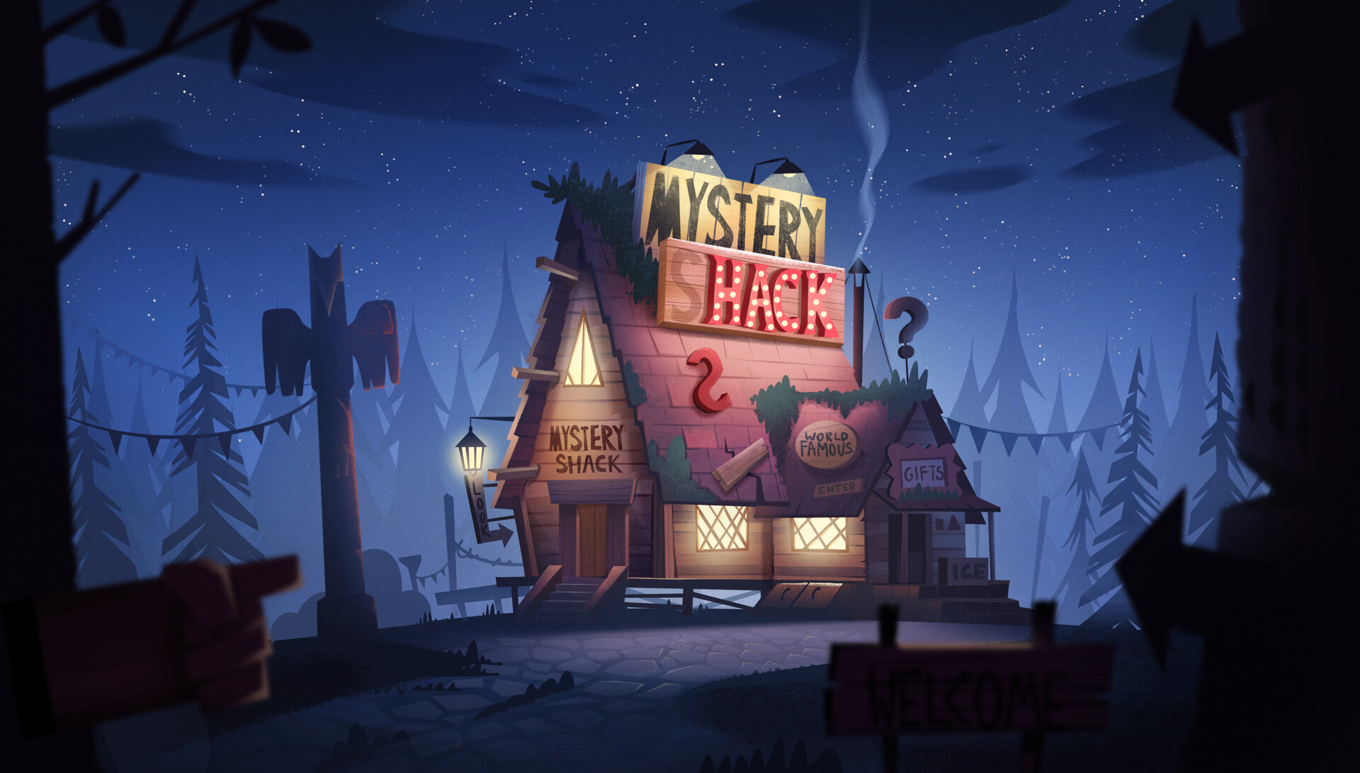 ArtStation - mystery shack