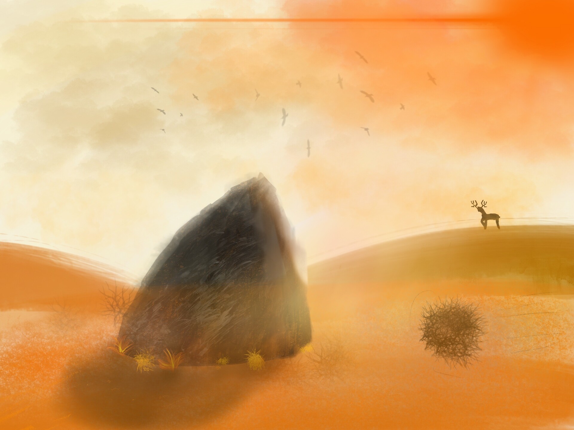 ArtStation - The Desert