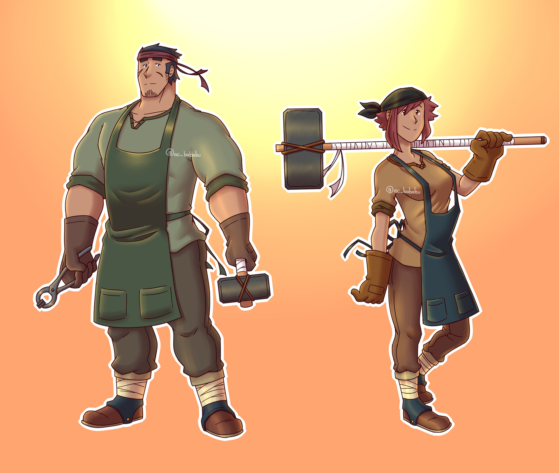 ArtStation - [Concept] Blacksmiths